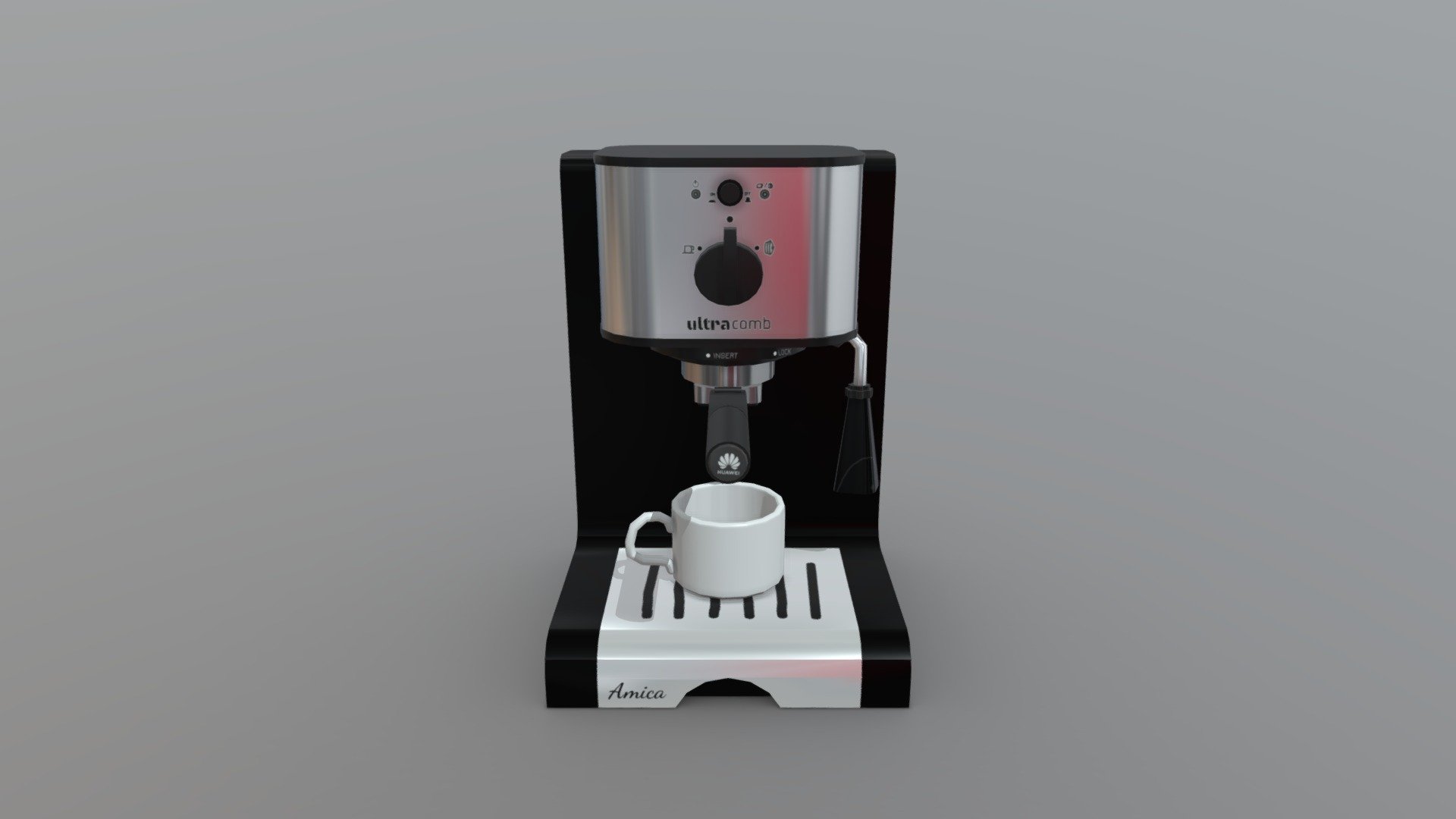 cafetera espresso - 3D model by TaintedNaevis [2fd6b1f] - Sketchfab