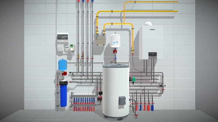 Boiler 3D models - Sketchfab