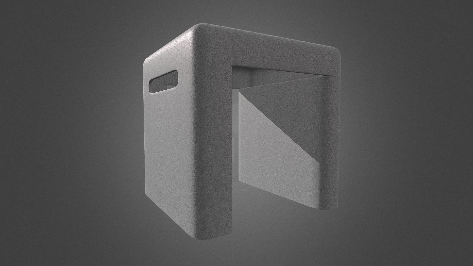 Stool "Mono" inspired by Stable Diffusion - Download Free 3D model by ...