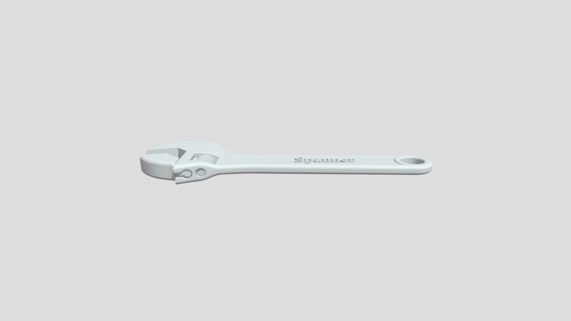 Adjustable_Spanner_1 - 3D model by karthikv1 [2fd85b0] - Sketchfab