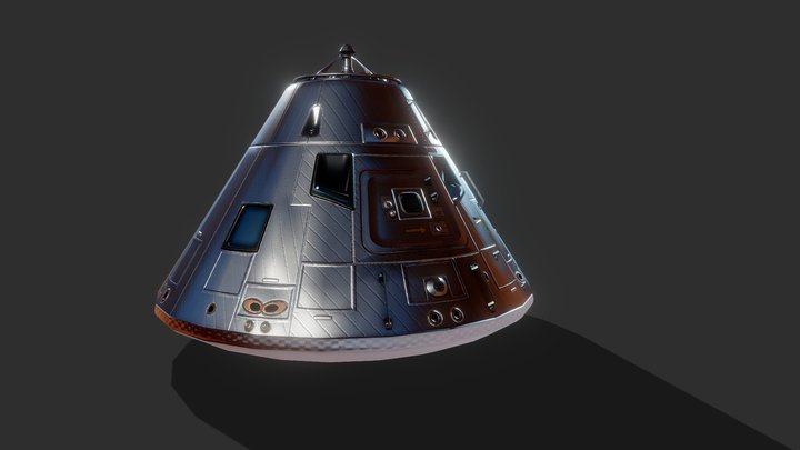 Commandmodule 3D models - Sketchfab