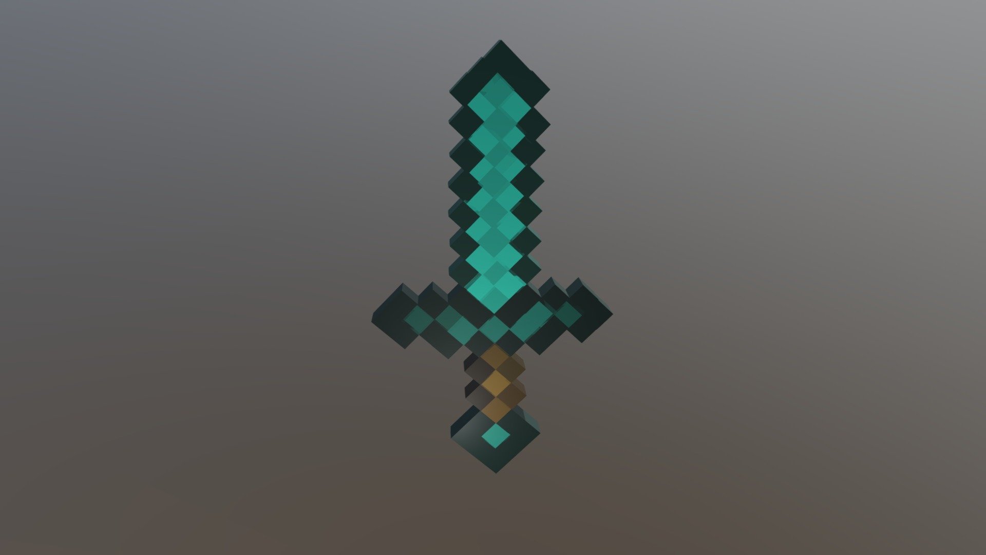 Diamant Svärd - 3D model by lucas.barnholdt [2fd9870] - Sketchfab