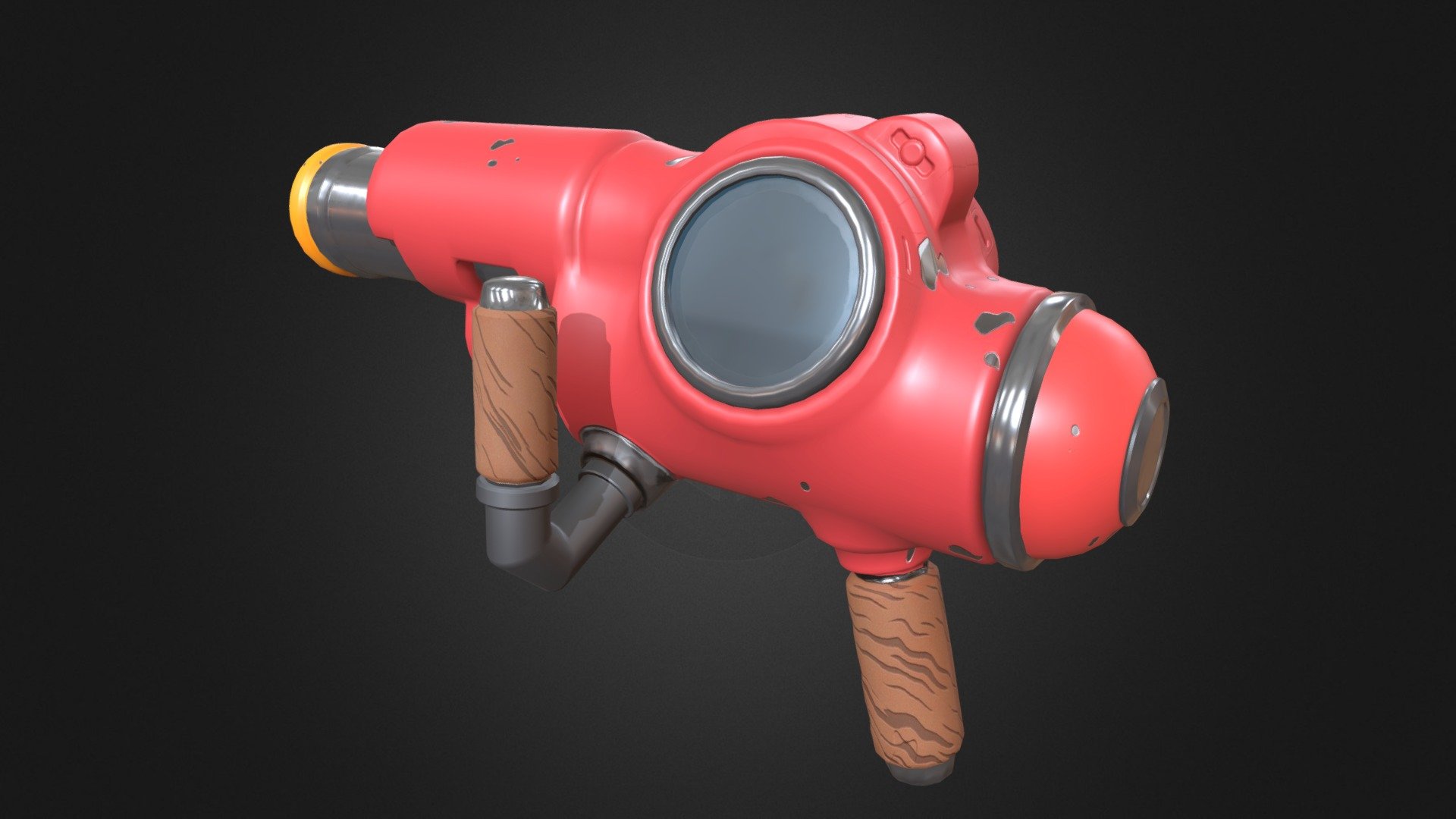 VAC GUN (WIP) - 3D model by BUFU [2fd993c] - Sketchfab