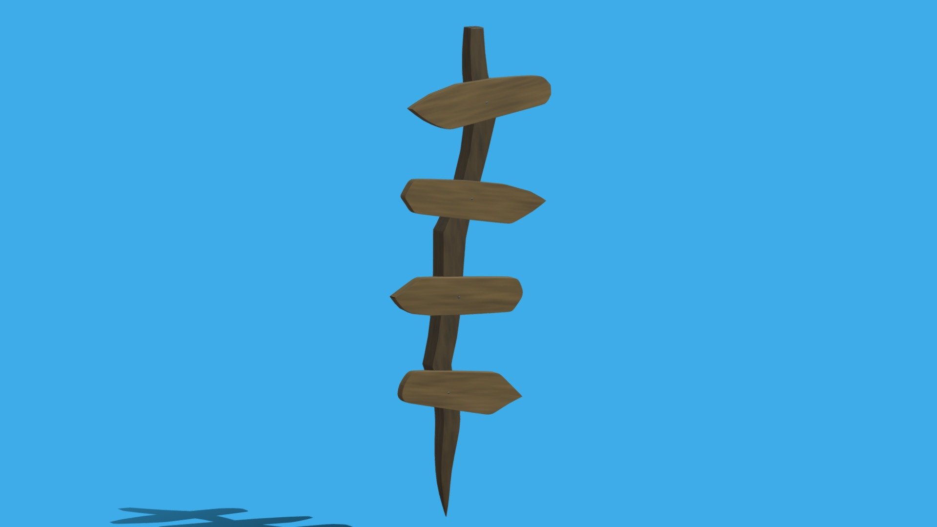 Signpost - 3D model by NMCs [2fd9f93] - Sketchfab
