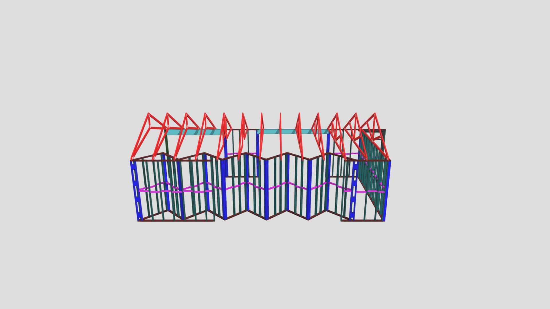 Trade centre truss display 3d model - 3D model by Dahlsens [2fda579 ...