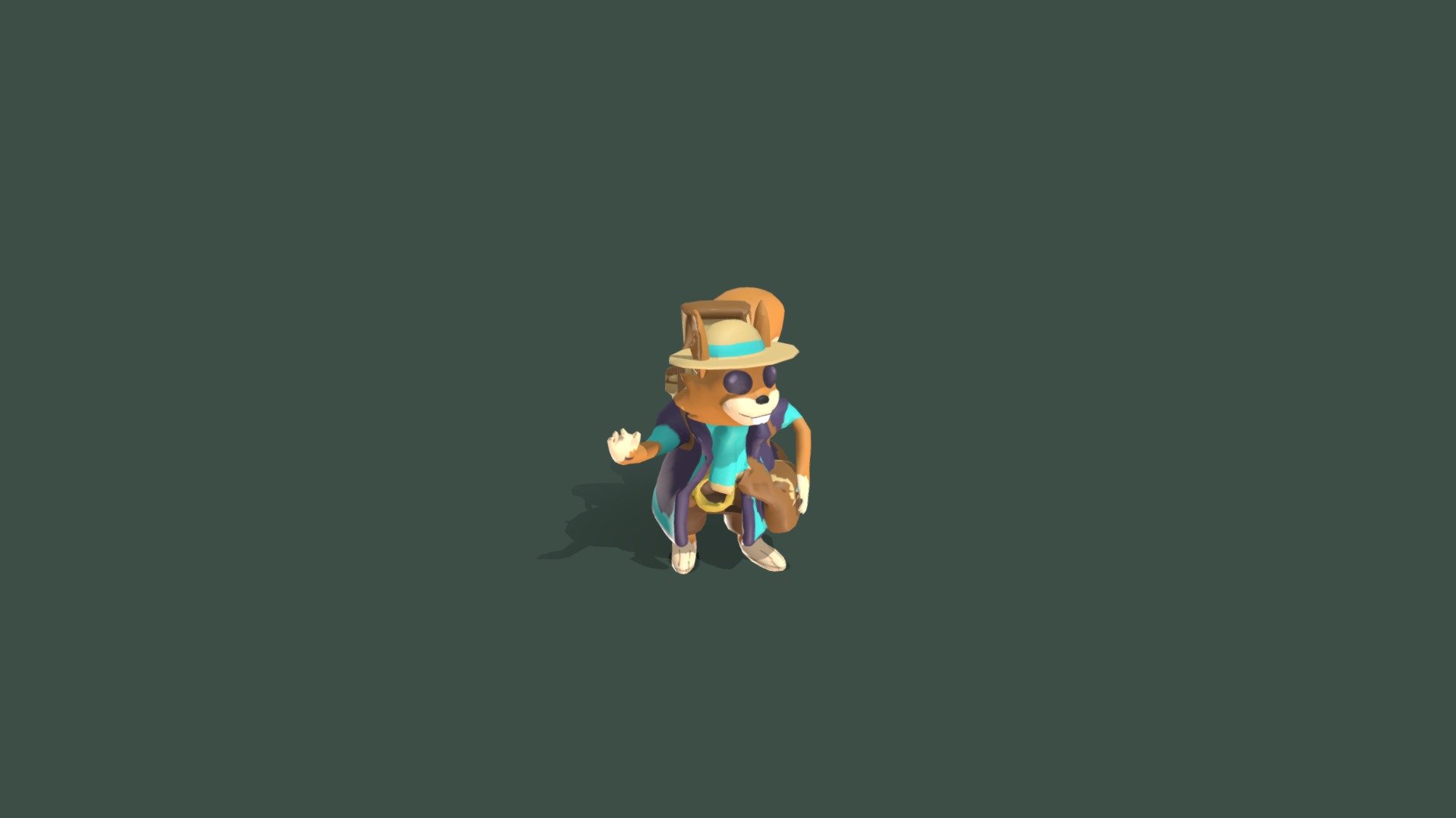 Character design: Merchant Squirrel - 3D model by MrHildenbrant ...