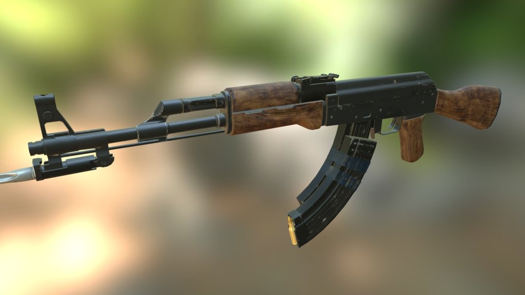 Type 56 Assault Rifle - 3D model by Jacob Sumrow (@jsumrow) [2fde6af ...