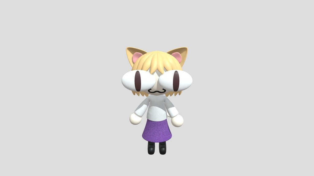 Neco-arc - A 3D model collection by filipkarolak18 - Sketchfab