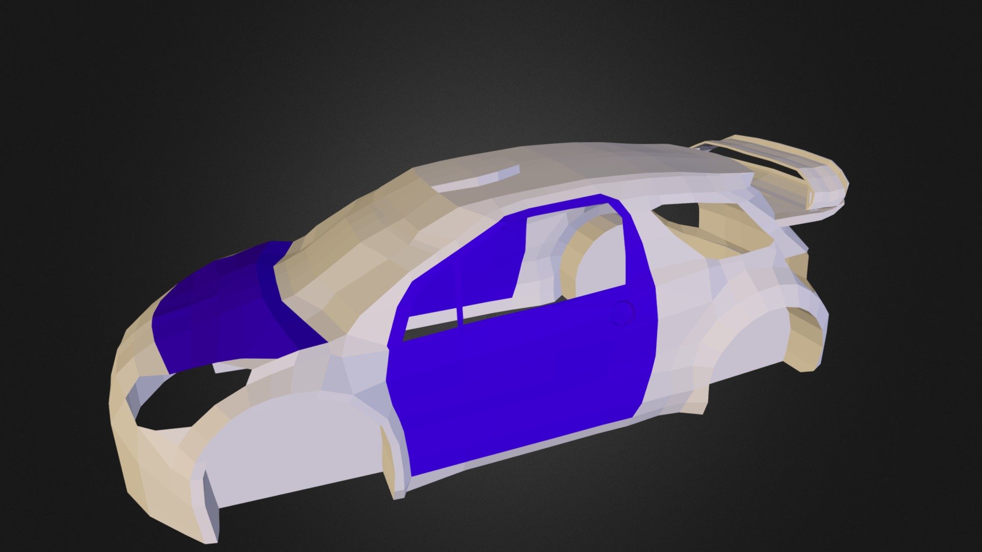Citroen DS3 WRC Chasis + Spoiler - 3D model by Richo [2fe0a46] - Sketchfab