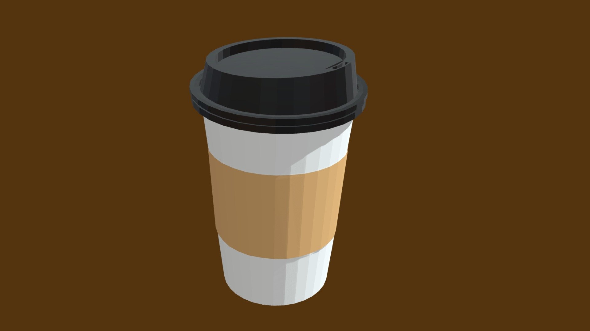 low poly coffee cup - Download Free 3D model by DraGGons [2fe0d8b ...