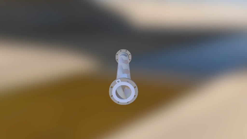 STATIC MIXER HELICAL 6inch - 3D model by n.tanabi [2fe35cd] - Sketchfab