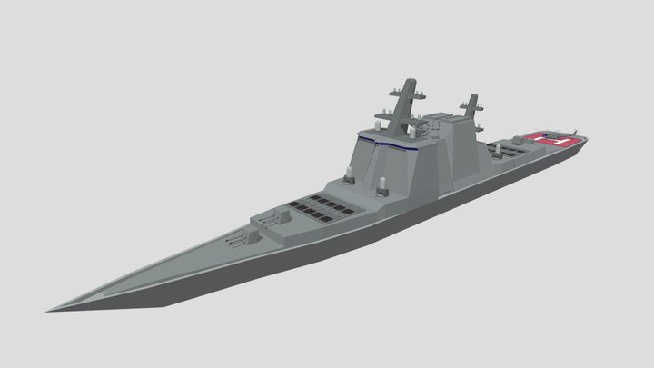 Navy-ship 3D models - Sketchfab