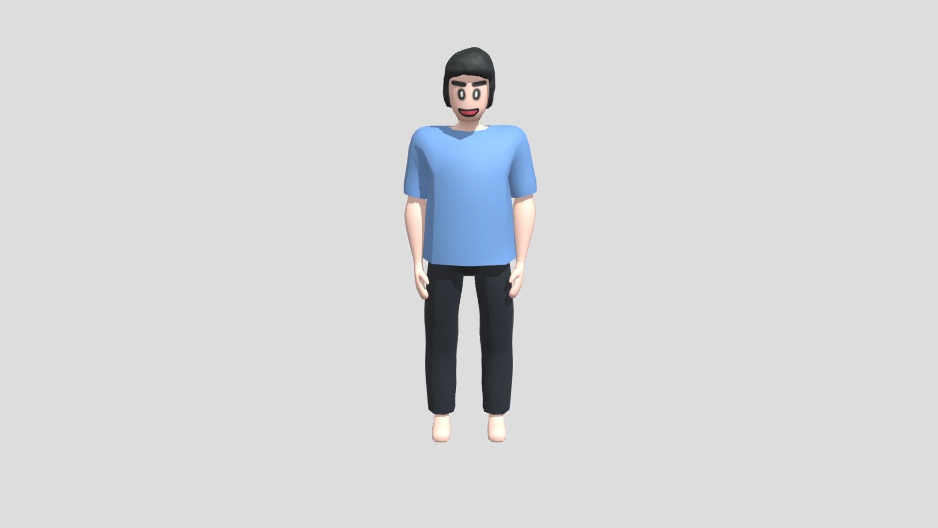 GameReadyCharacter - Download Free 3D model by TK3000 [2fe8d22] - Sketchfab