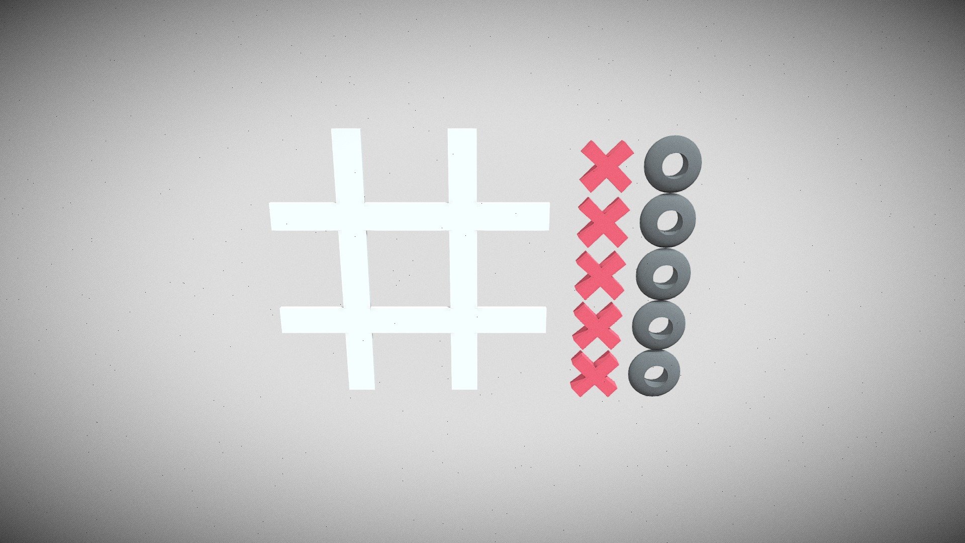 3 en raya - 3D model by esangon774 [2fe8e12] - Sketchfab