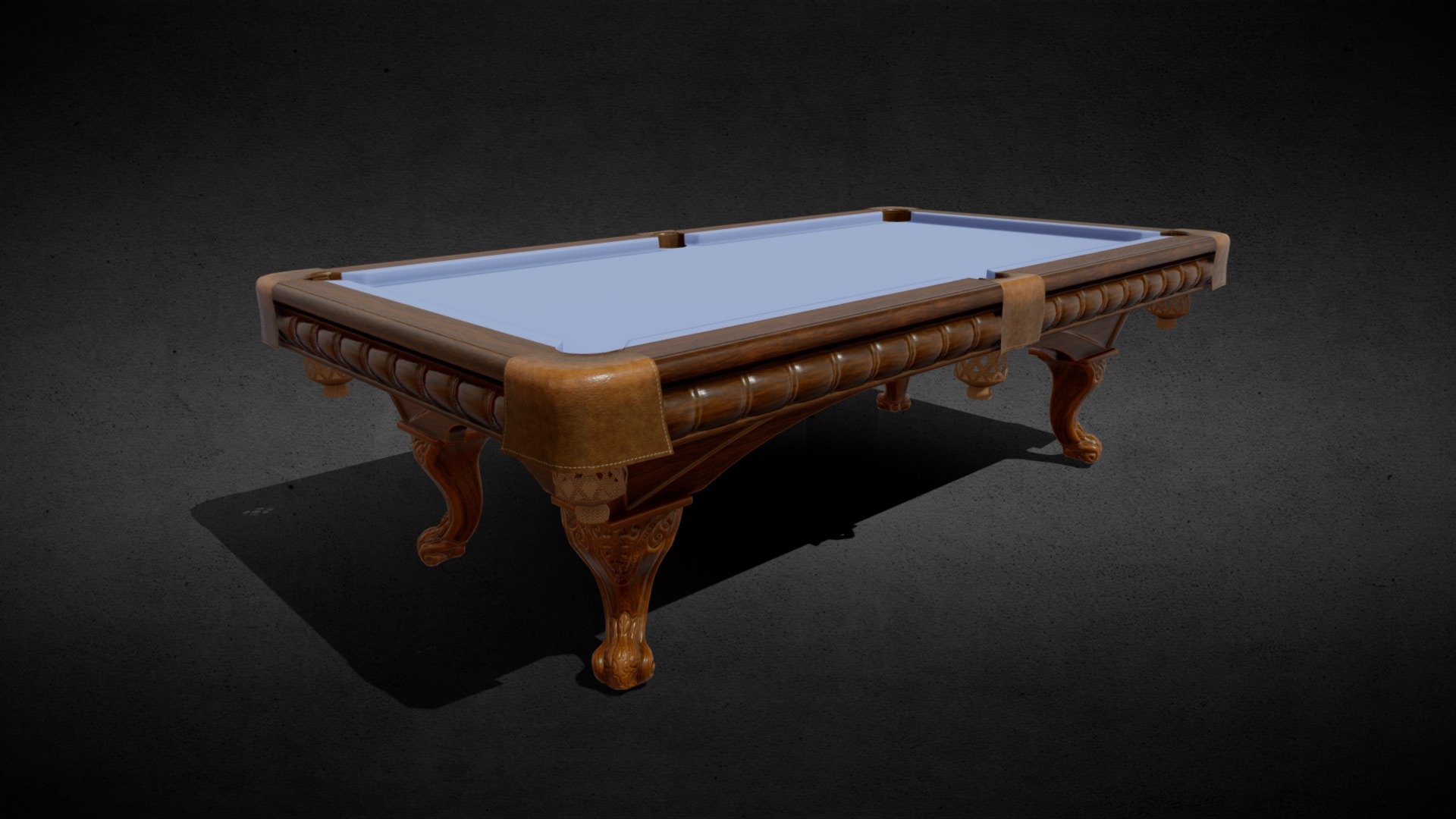 Gameready PoolTable AR VR - Buy Royalty Free 3D model by Sunny ...