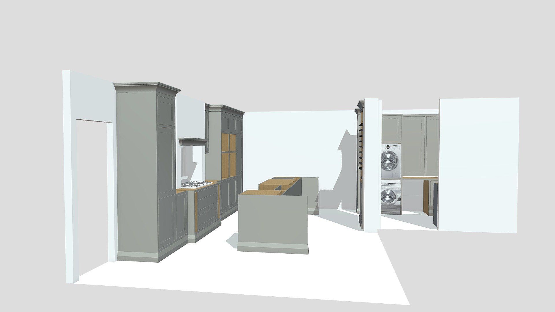 Katies Kitchen - 3D model by Stairart [2fea94d] - Sketchfab