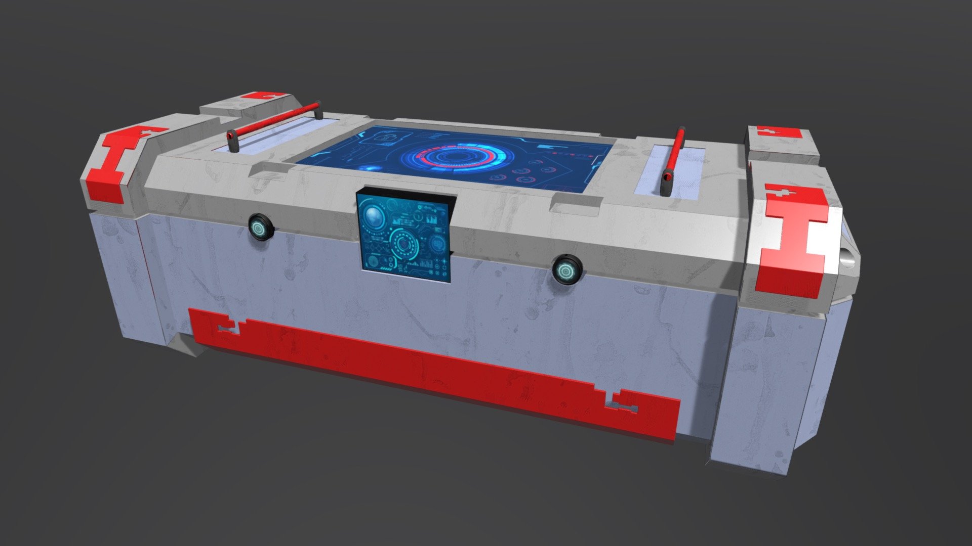 scifi_box - Download Free 3D model by Vladyslav Holhanov (@vladicom08 ...