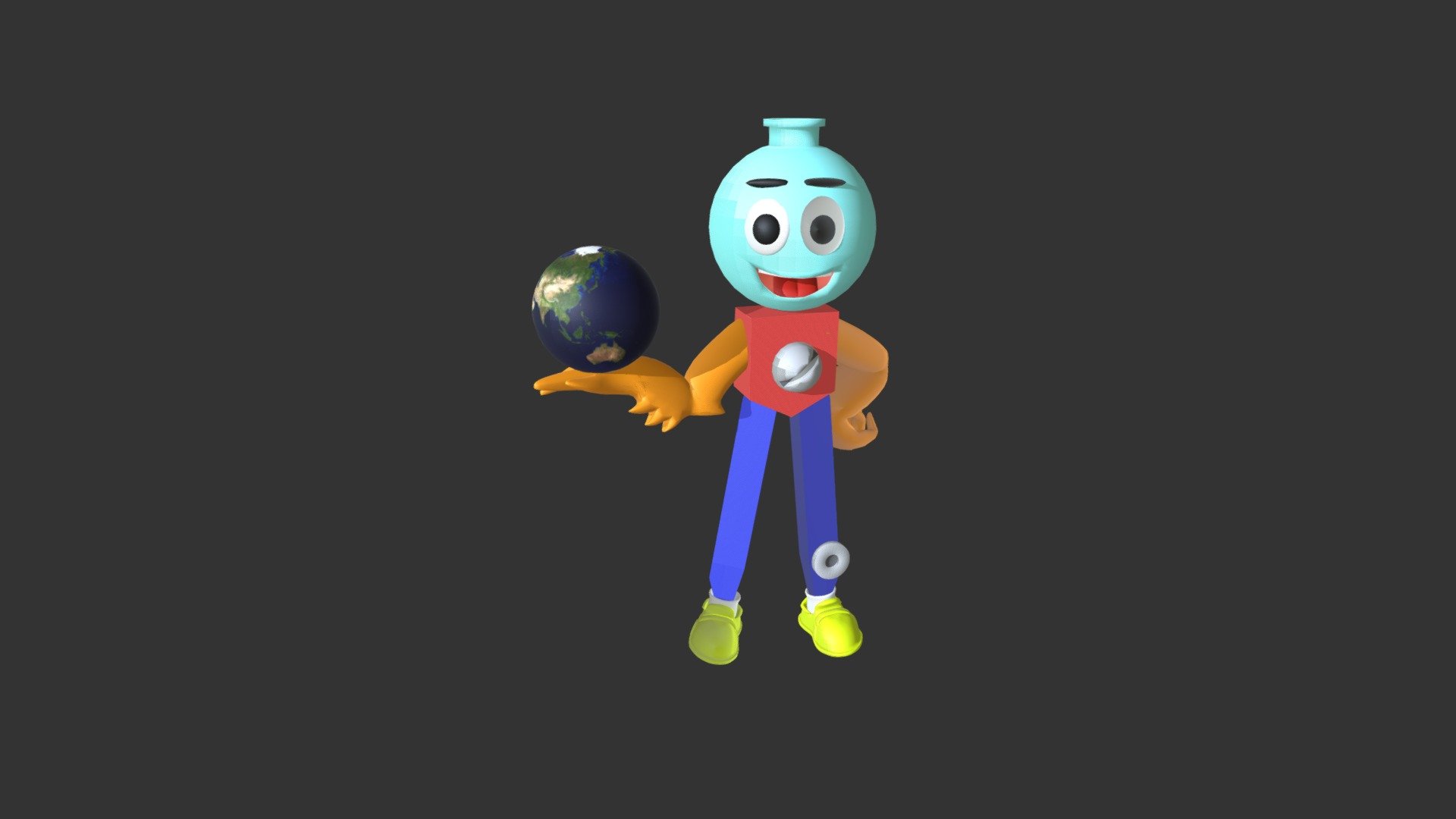 Takky Pose1 - 3D model by Seetio_ [2febbd3] - Sketchfab