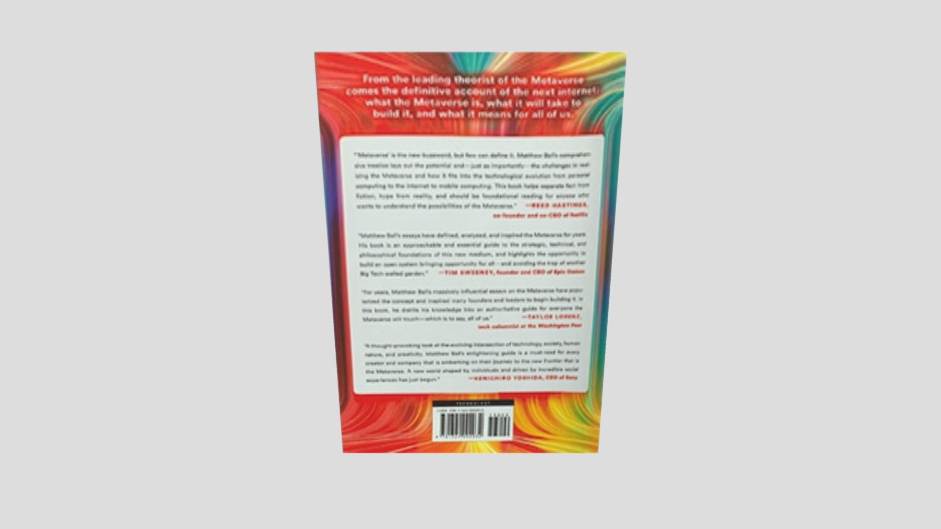 The Metaverse. Book by Matthew Ball - Download Free 3D model by jua360 ...