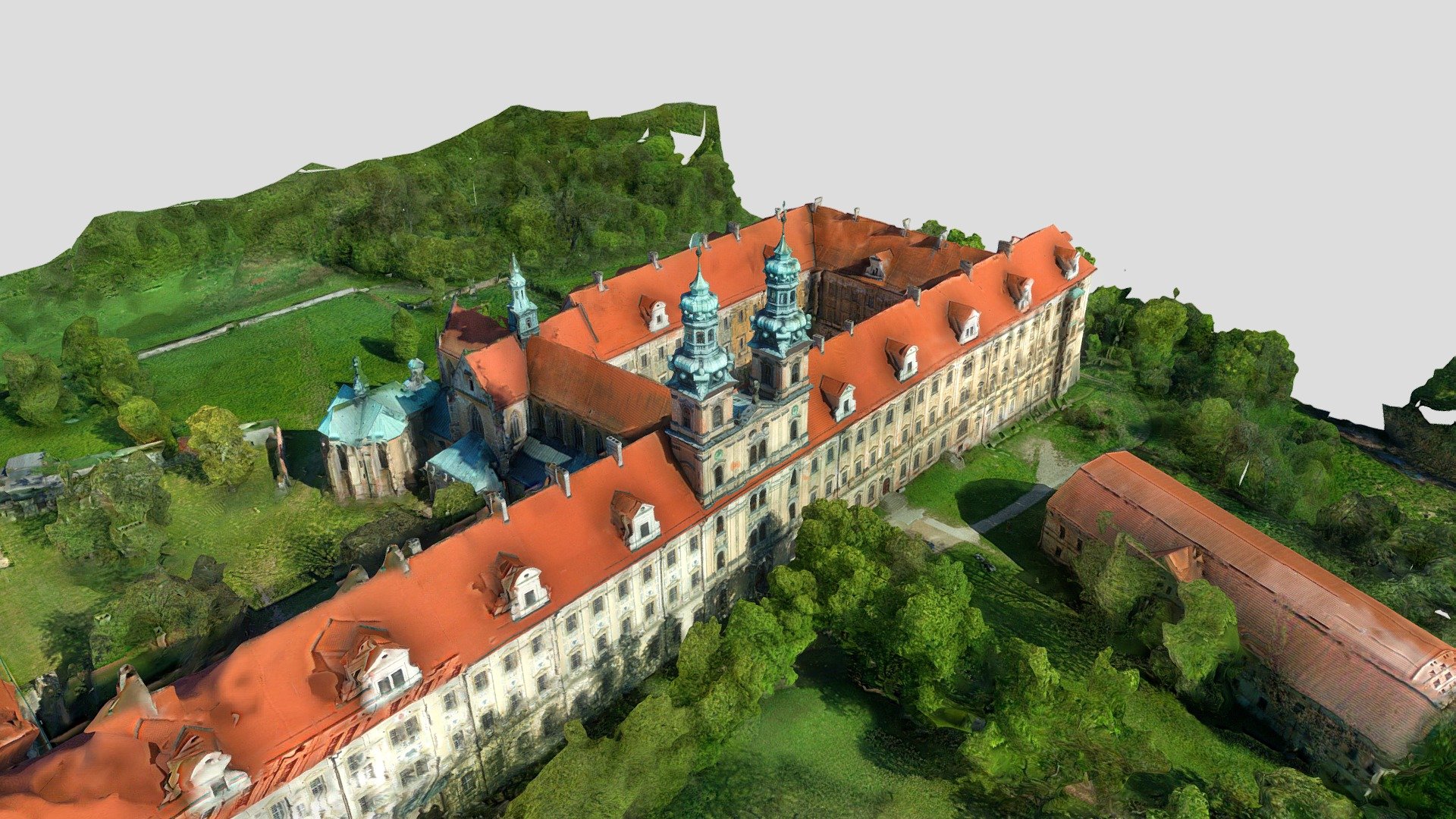 Lubiaz Monastery - 3D model by iviz (@tycjan71) [2fece54] - Sketchfab