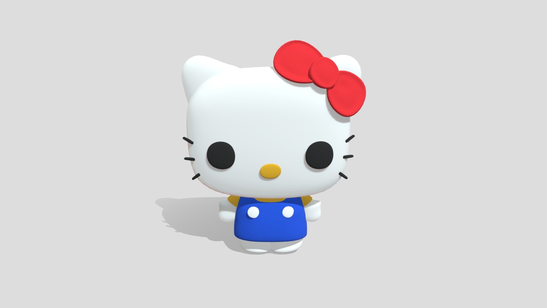 Hello Kitty2 - Download Free 3D model by MyCreativeCloud [2fee15f ...
