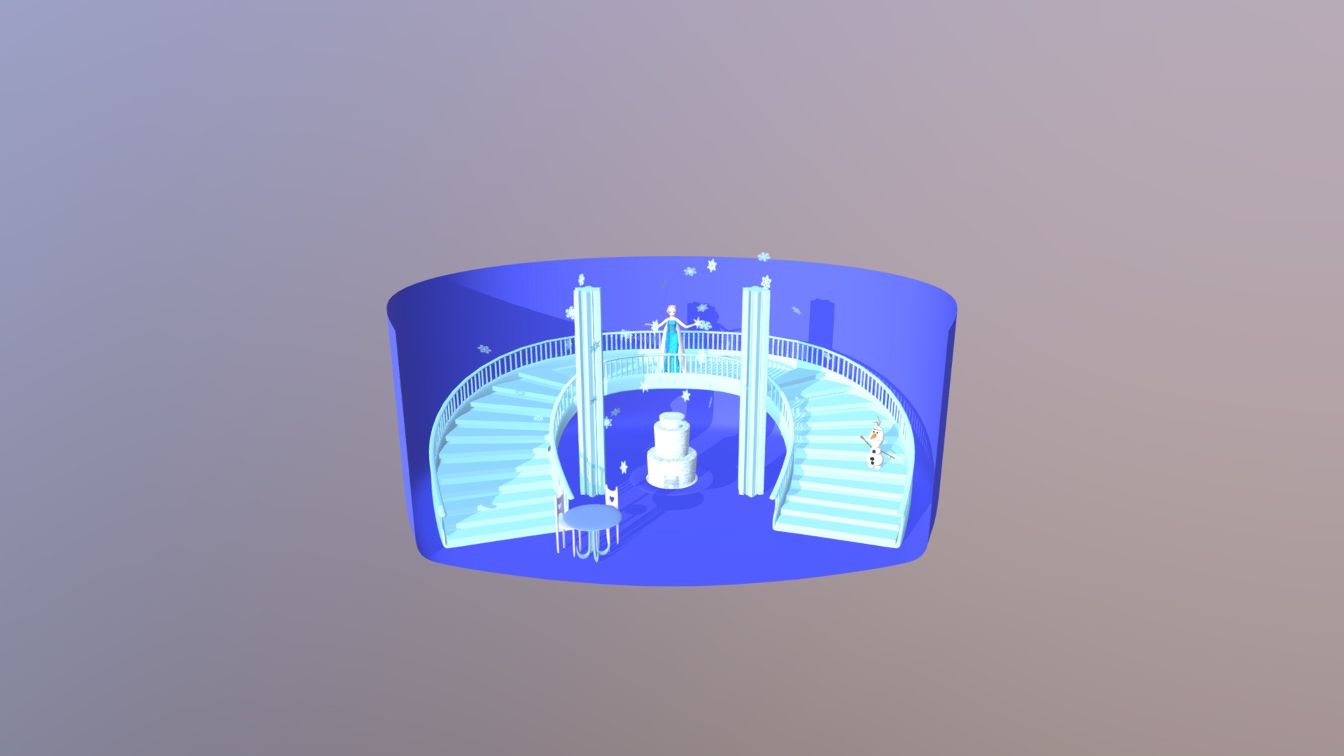 Frozen_Elsa_Olaf - 3D model by silvia.miralles [2fee2d0] - Sketchfab