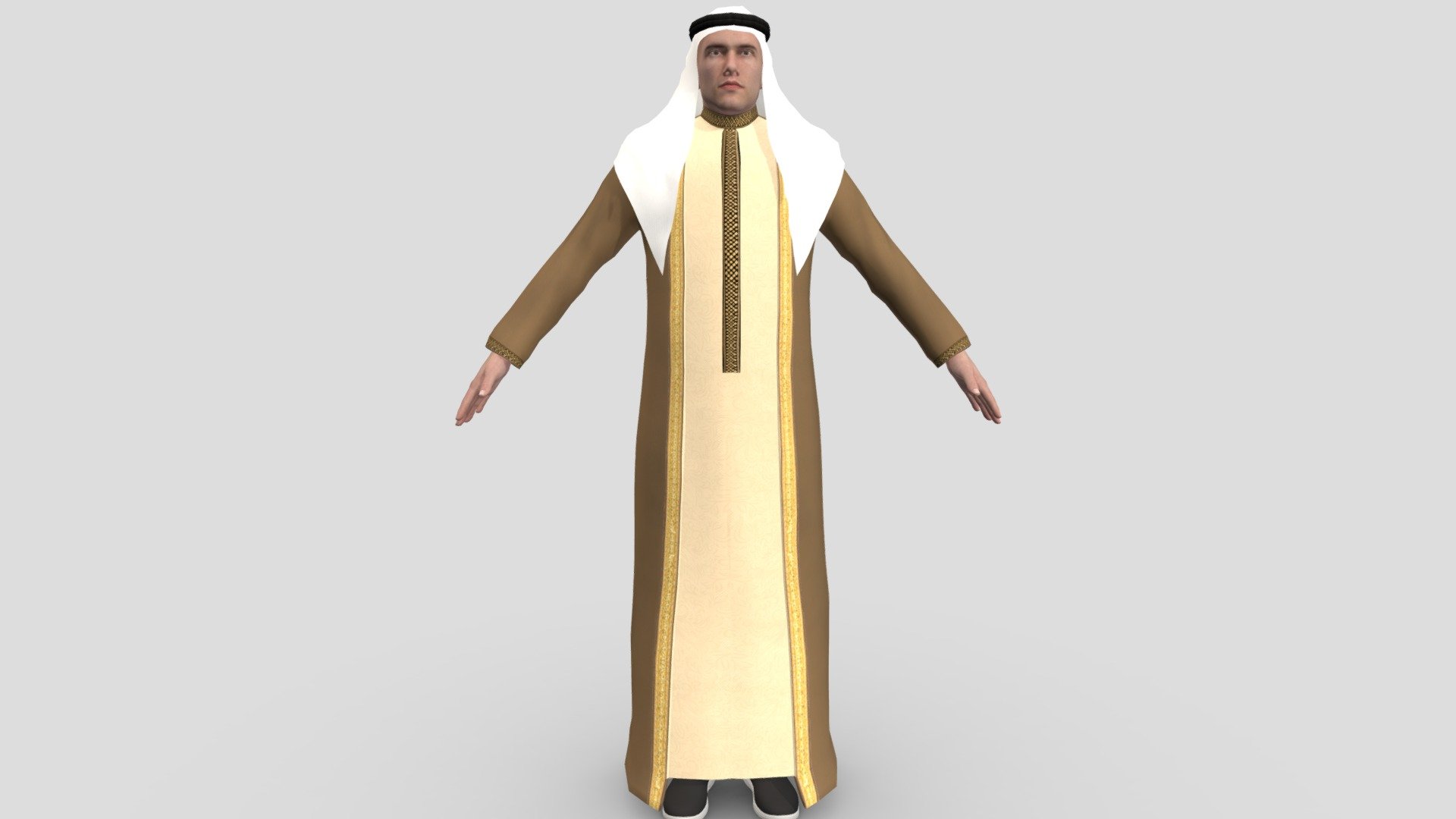 Arab Man - Buy Royalty Free 3D model by GK Arts (@gkarts) [2fefb13 ...