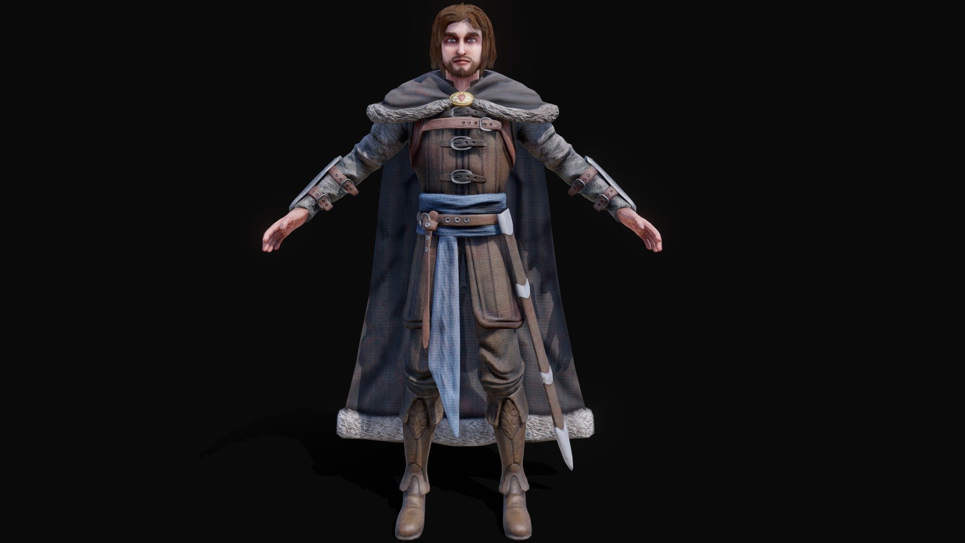 Maston the Ranger - 3D model by Rhett Wimmer (@Pavus_The_Pug) [2ff0d02 ...
