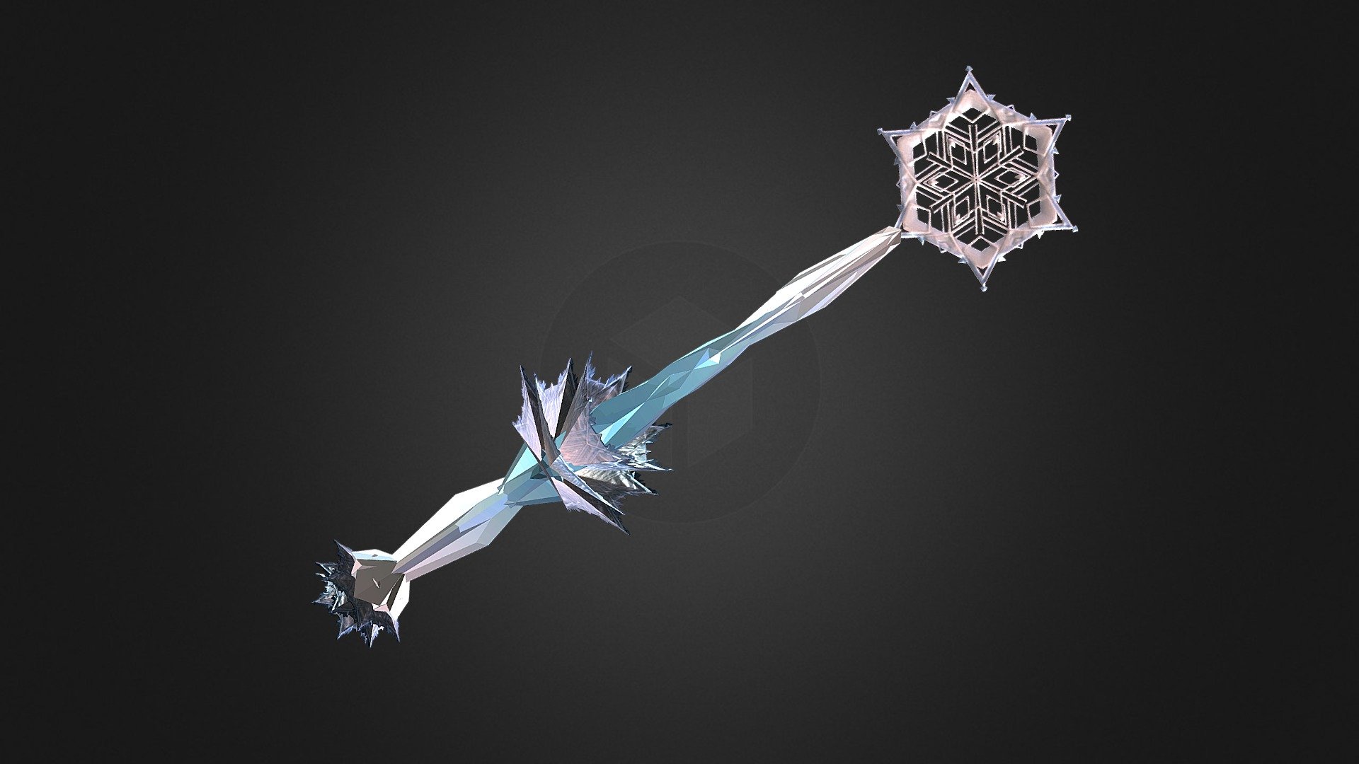 Ice Wand - 3D model by Portalarium [2ff27ea] - Sketchfab
