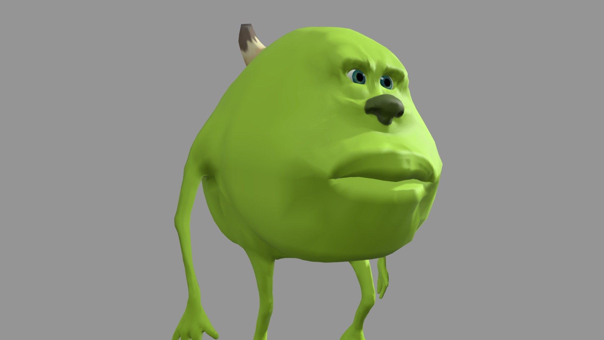 Mike Wazowski - 3D model by hydra850229 [2ff40dc] - Sketchfab