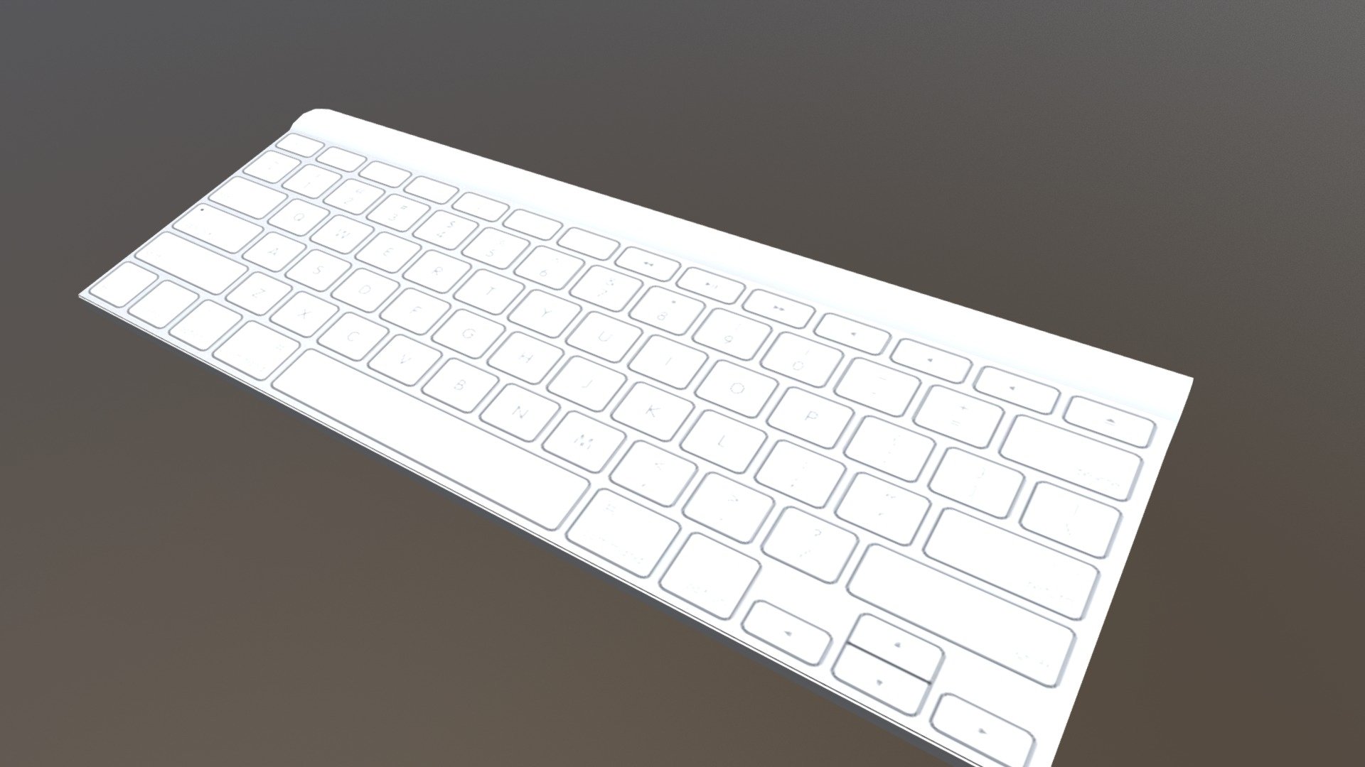 Mac Keyboard - Download Free 3D model by AgniZX [2ff5da4] - Sketchfab