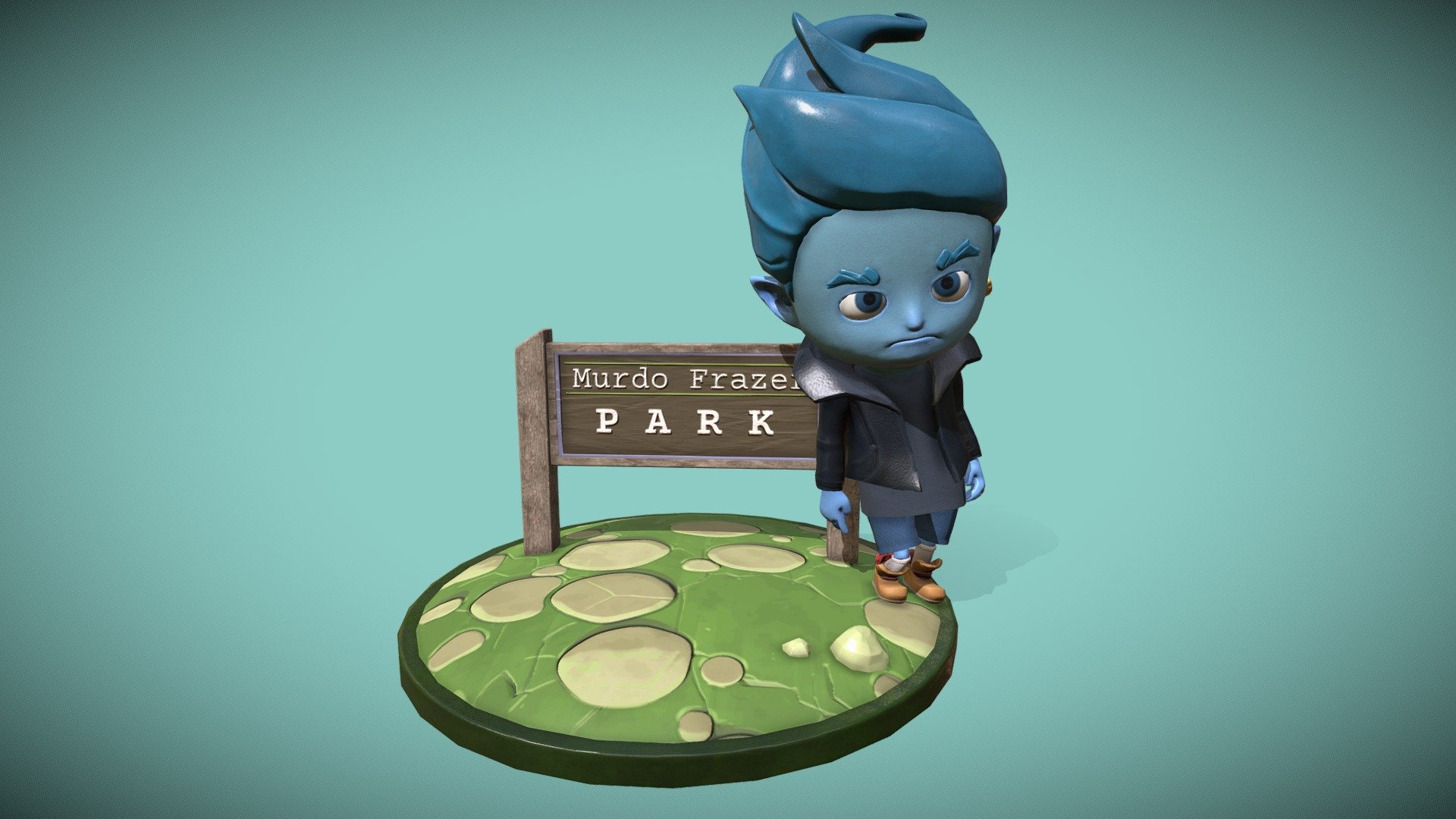 Fathomland's Crybaby - 3D model by Noah Carson (@noahcarson) [2ff63e6 ...