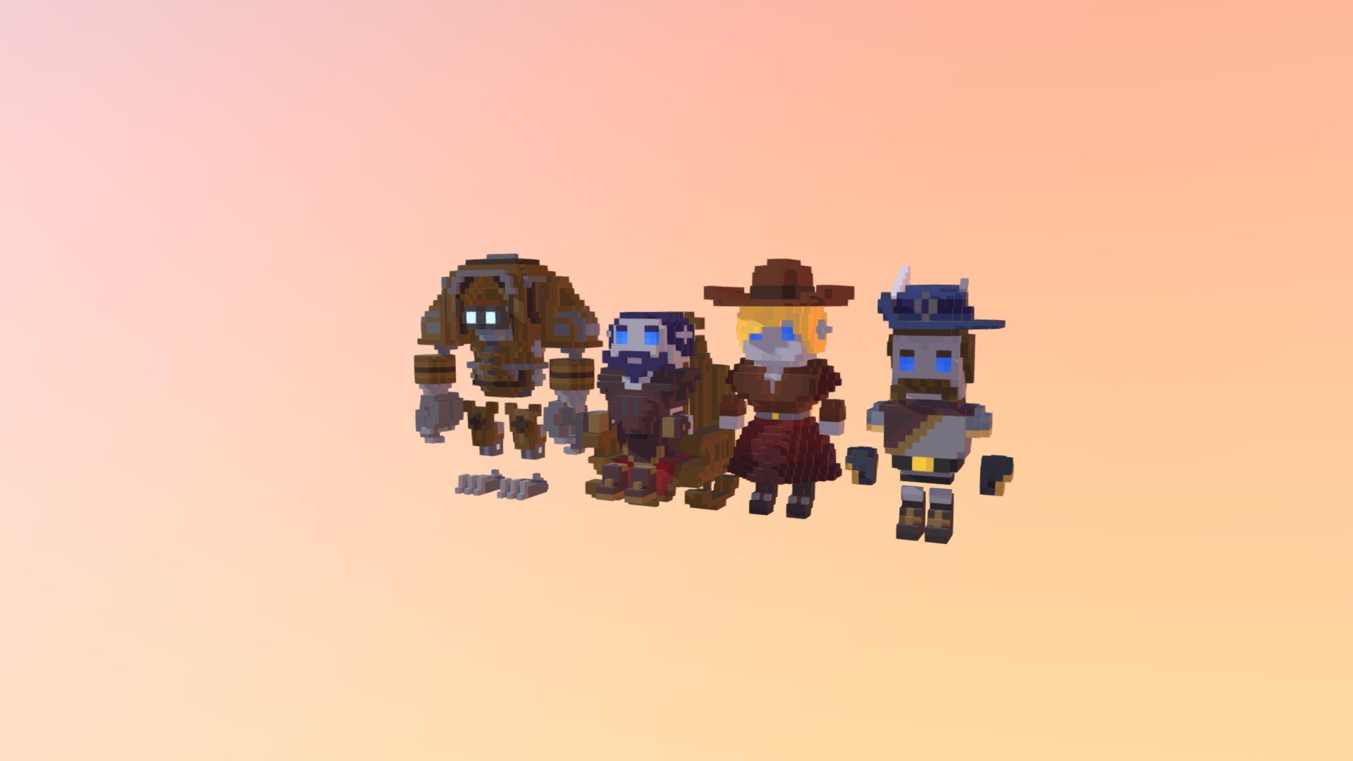 Frontier Reworks NPCS - 3D model by Evilagician (@stephandewaal1984 ...