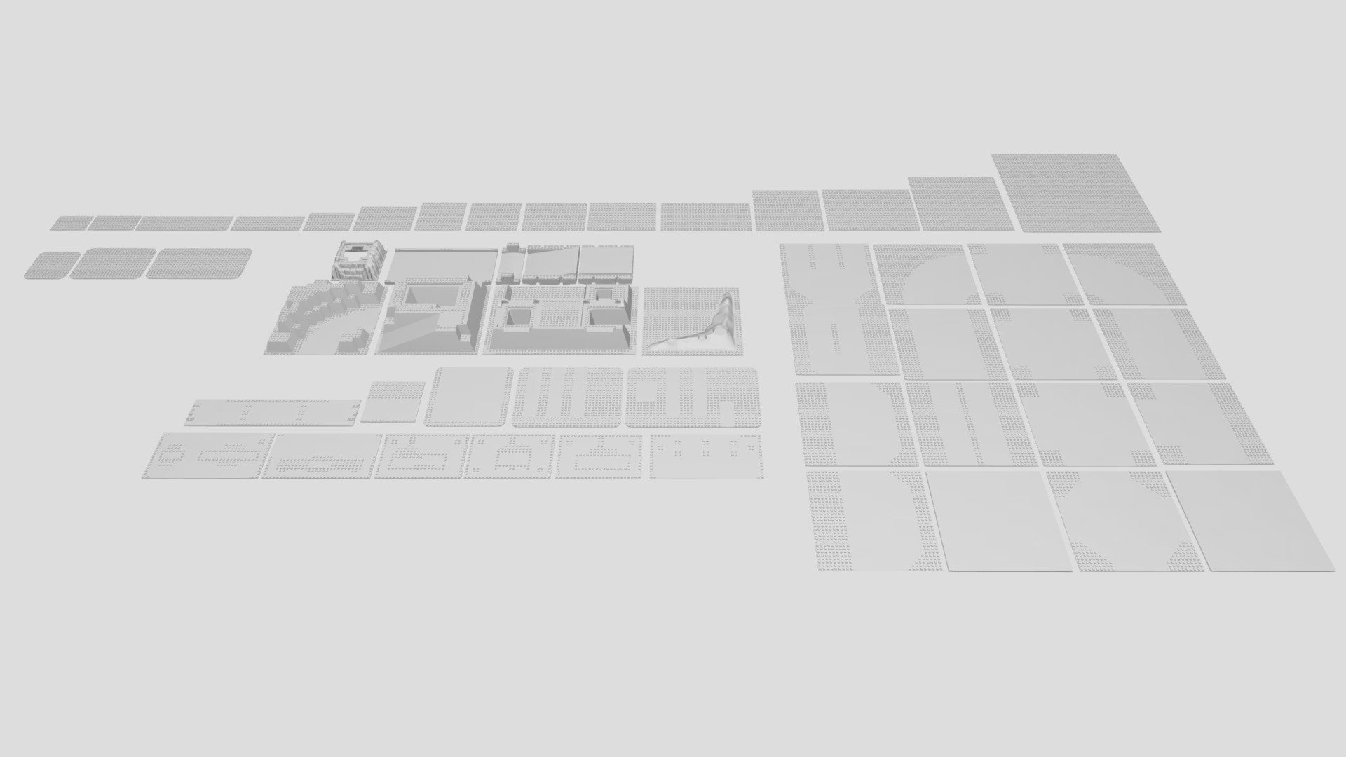 Lego Detalic #7 - Baseplate - Download Free 3D model by MSTUDIO_YT ...