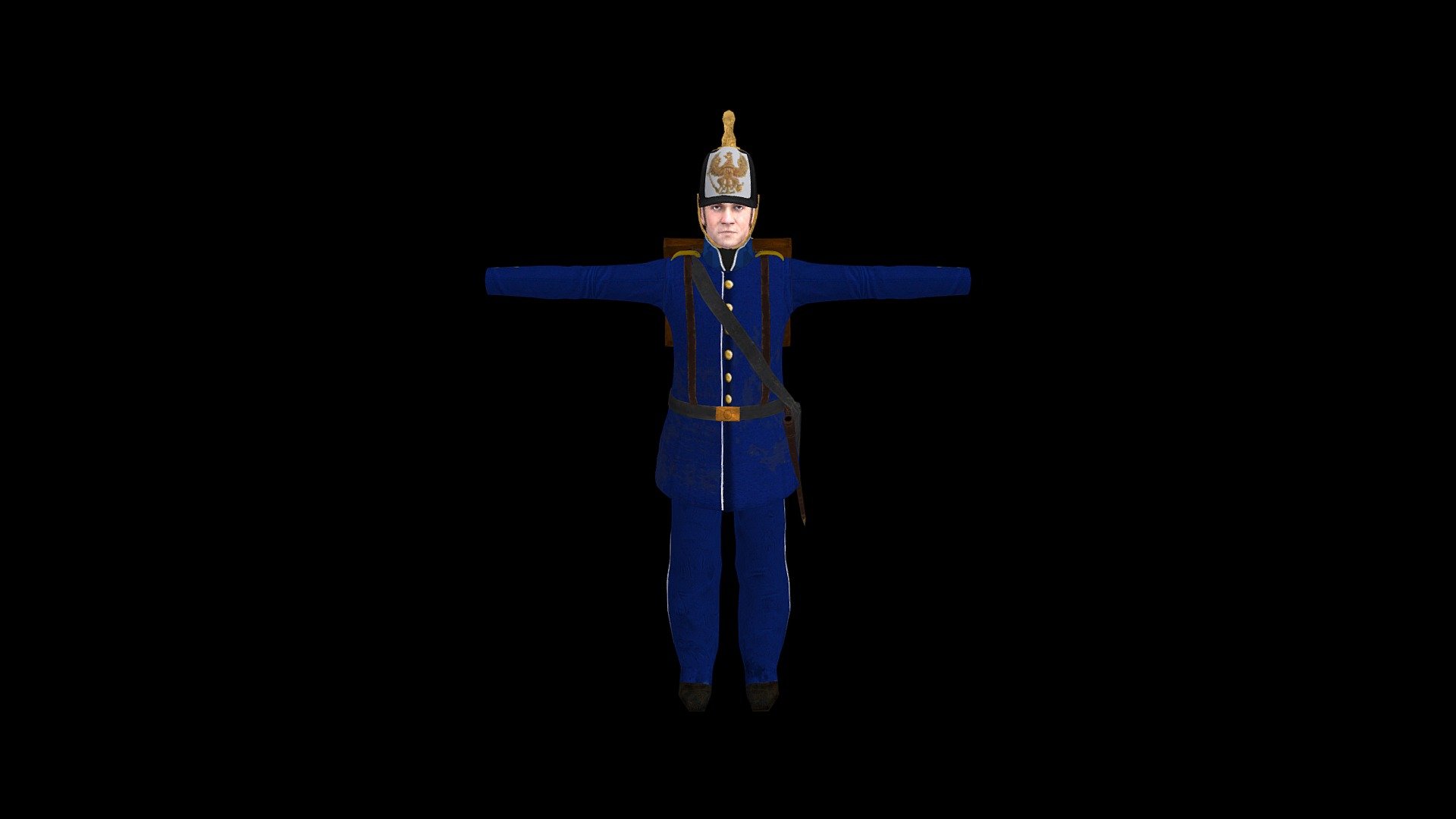 Tier 1: Prussian Marine soldier - 3D model by izzi_totalf [2ff8f05 ...