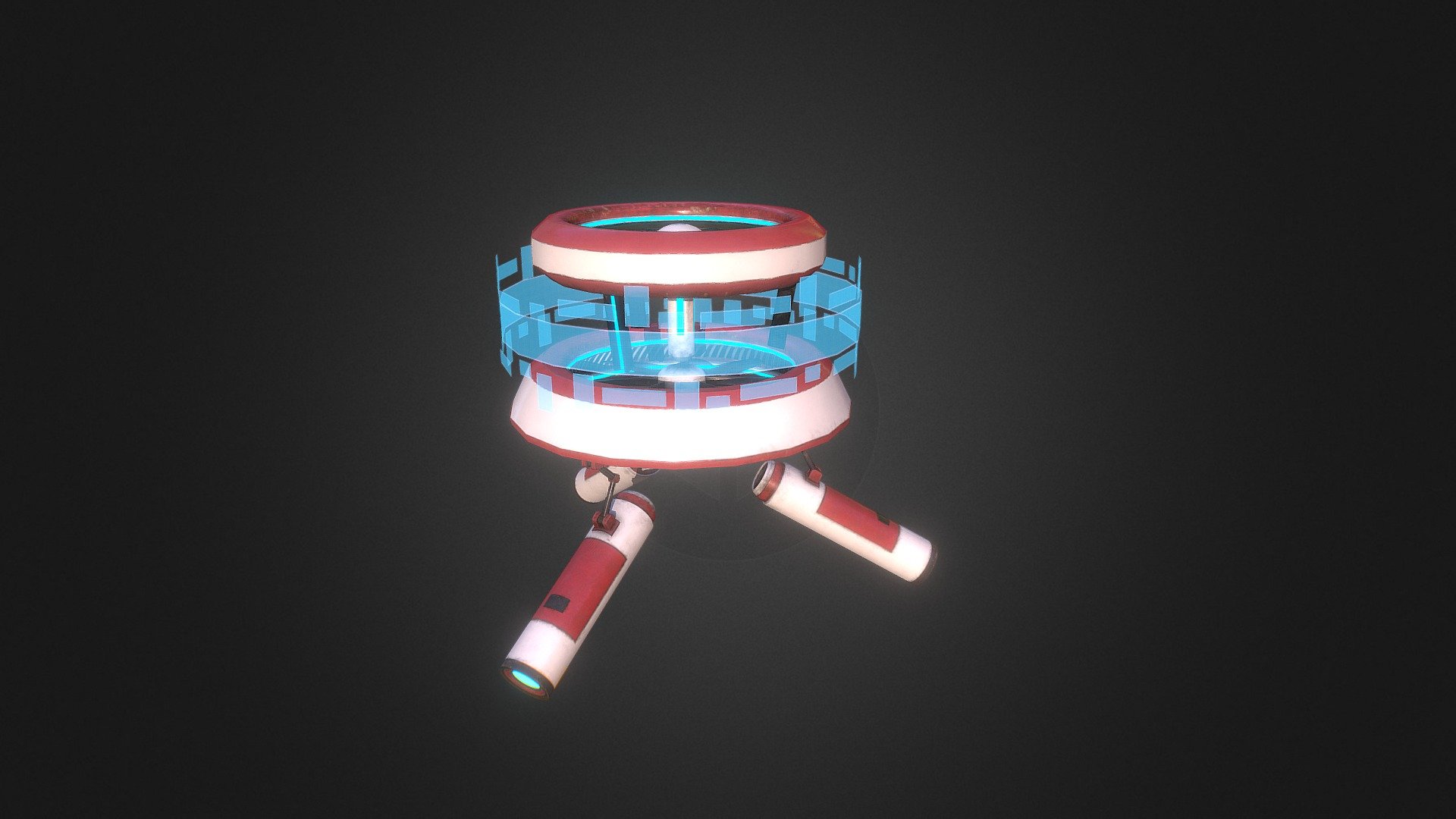 Holograph Sign Drone - 3D model by Matt McKenna (@mattmckenna) [2ffa7e9 ...