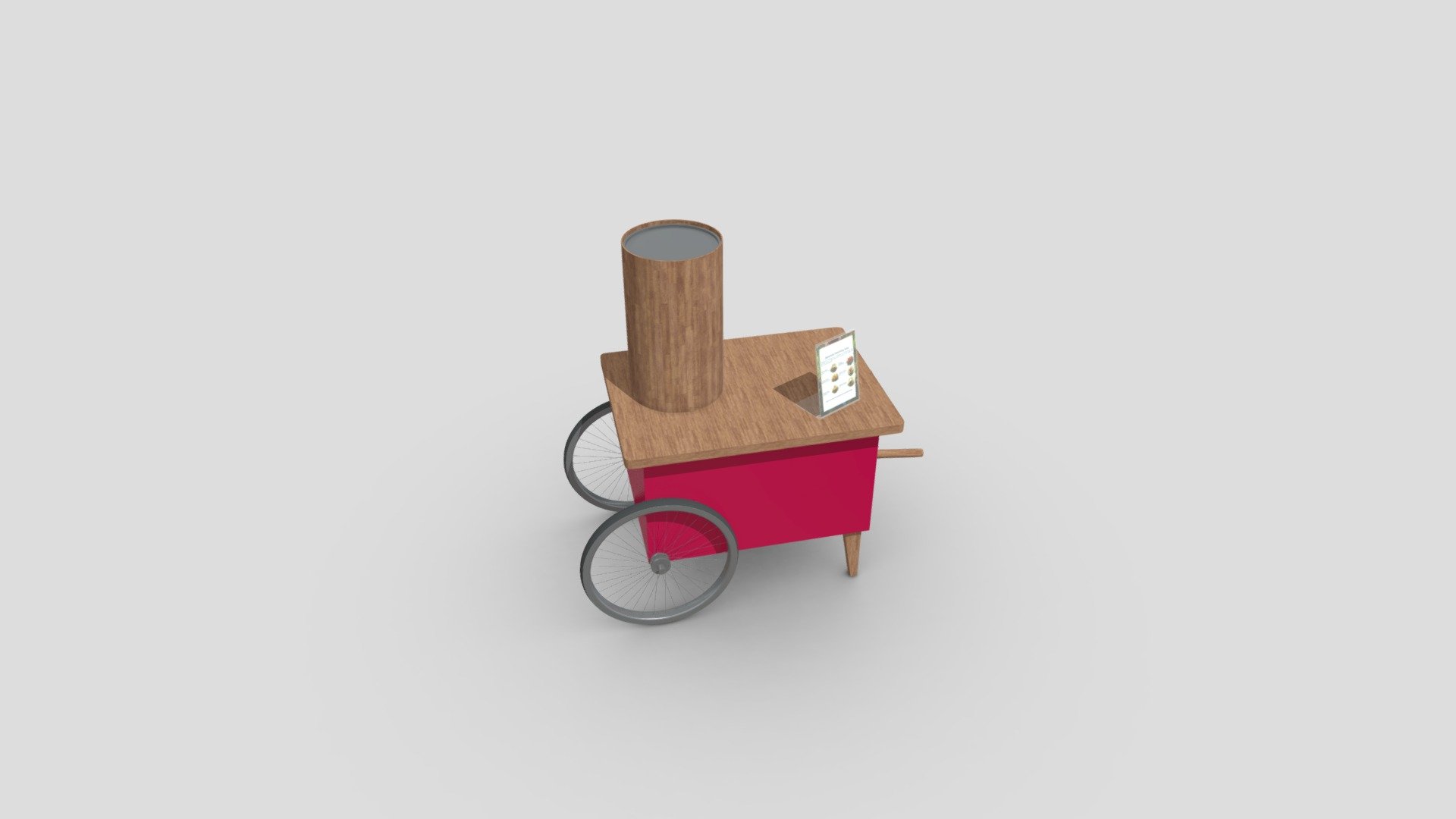 Tea Cart4 - Download Free 3D model by chrismorrisondesign [2ffaaf8 ...