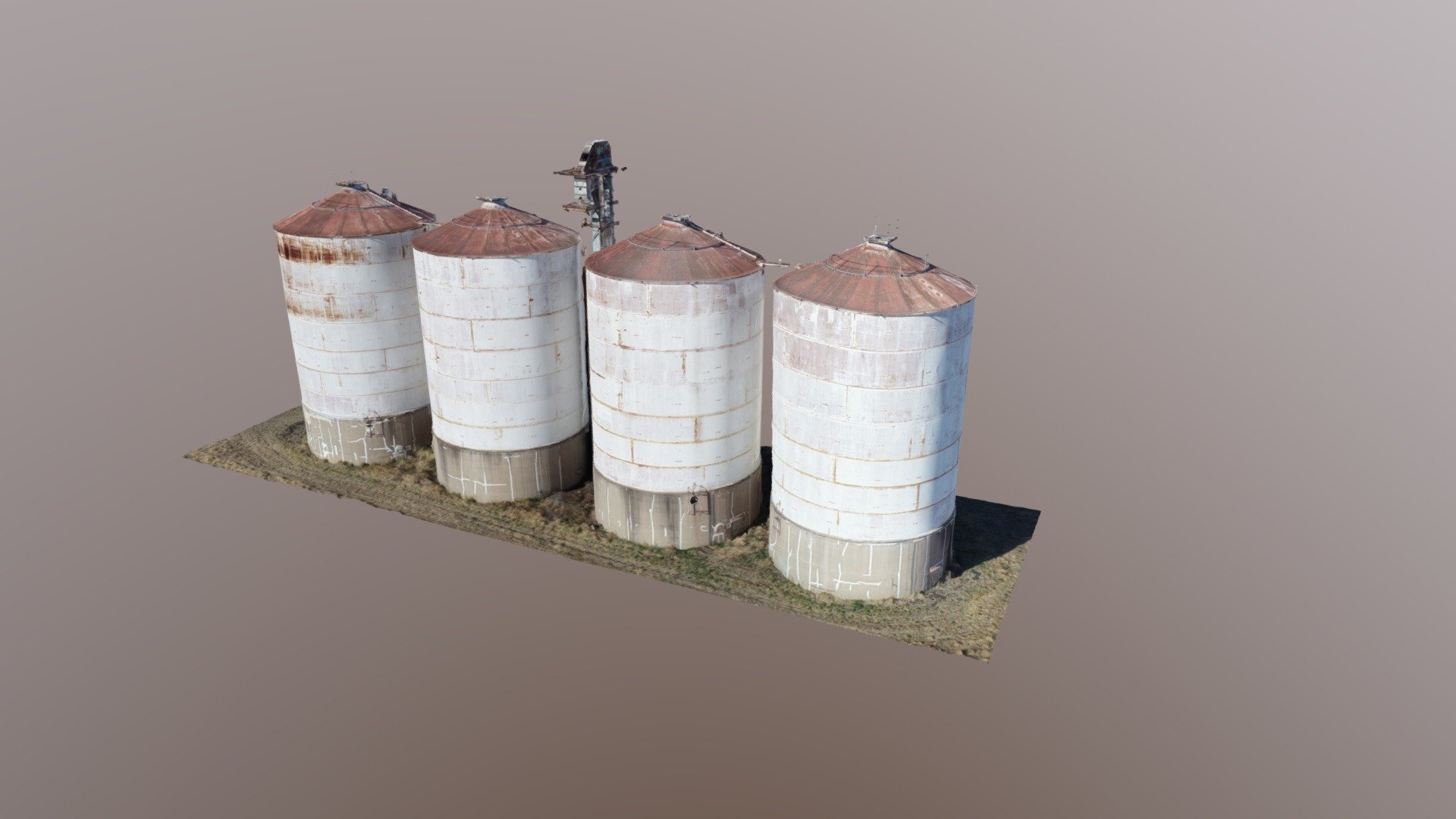 Grain Silo - 3D model by dronetechnologies [2ffb316] - Sketchfab