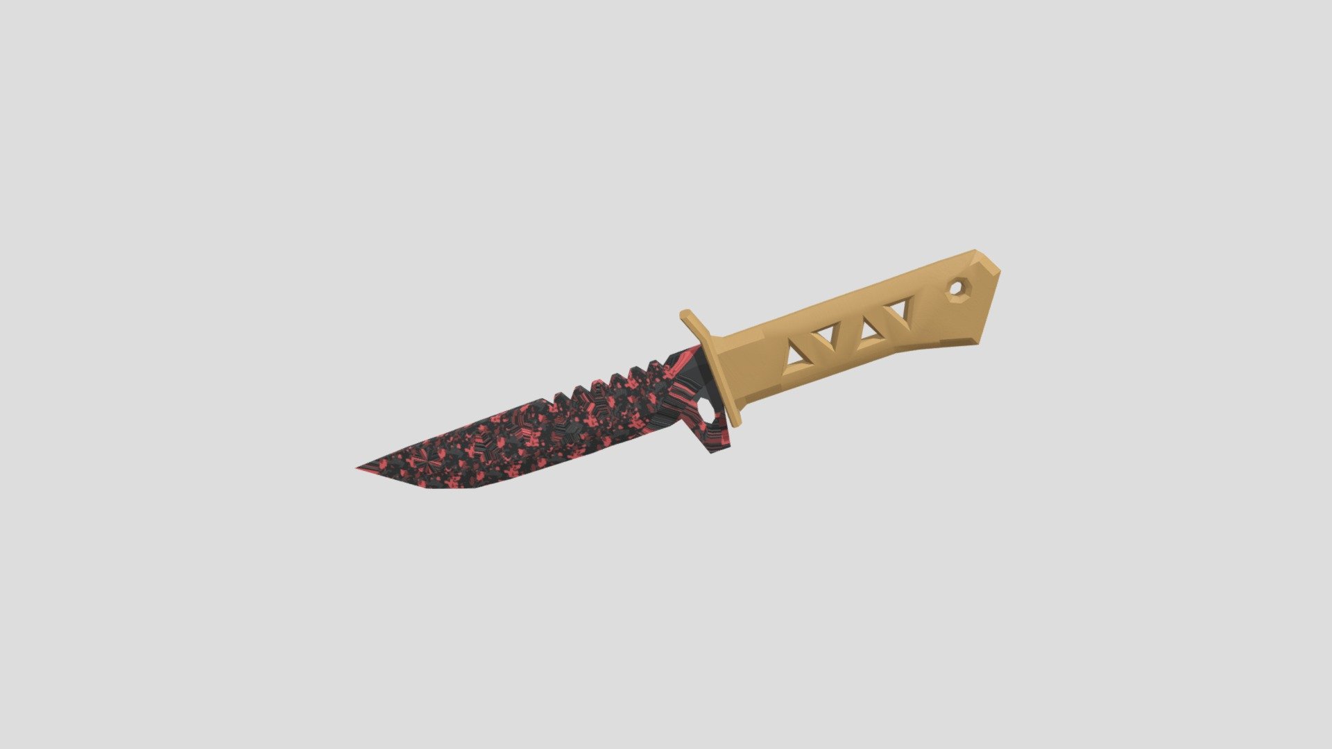 Knife V3 - 3D model by csplyric [2ffcf43] - Sketchfab