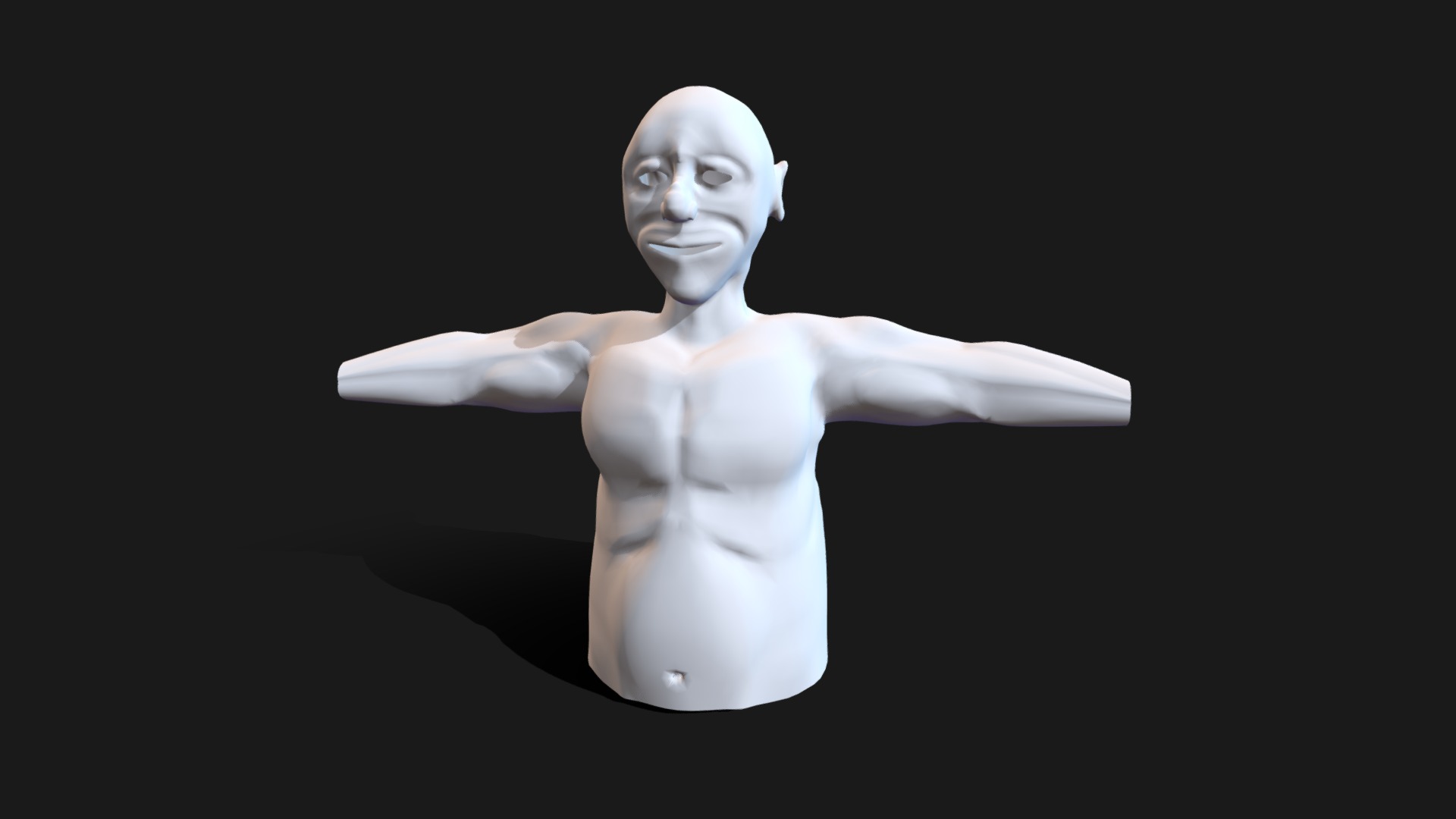 High Poly Man Practice - 3D model by linjoyu [2ffd518] - Sketchfab