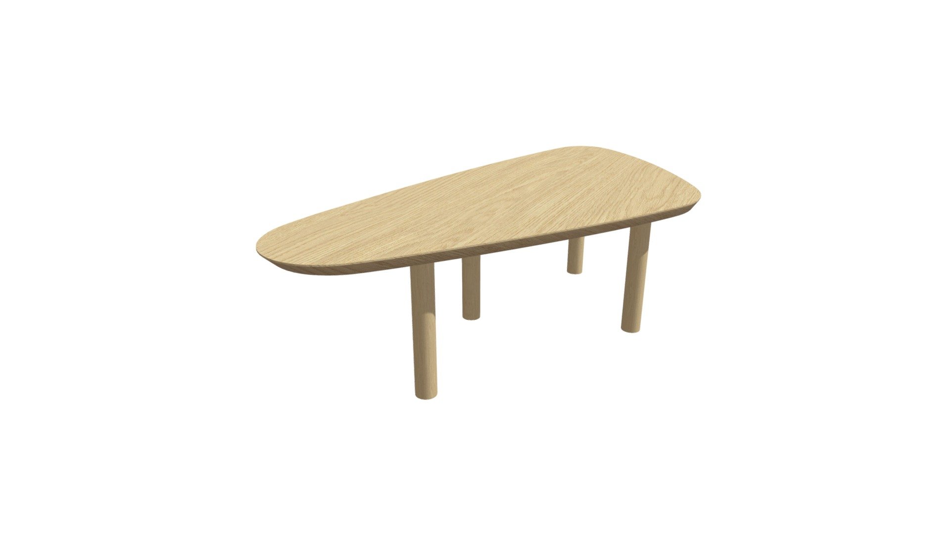 MESA DE JANTAR PESCARA ARTIAIO AGAVE CASA - Download Free 3D model by ...