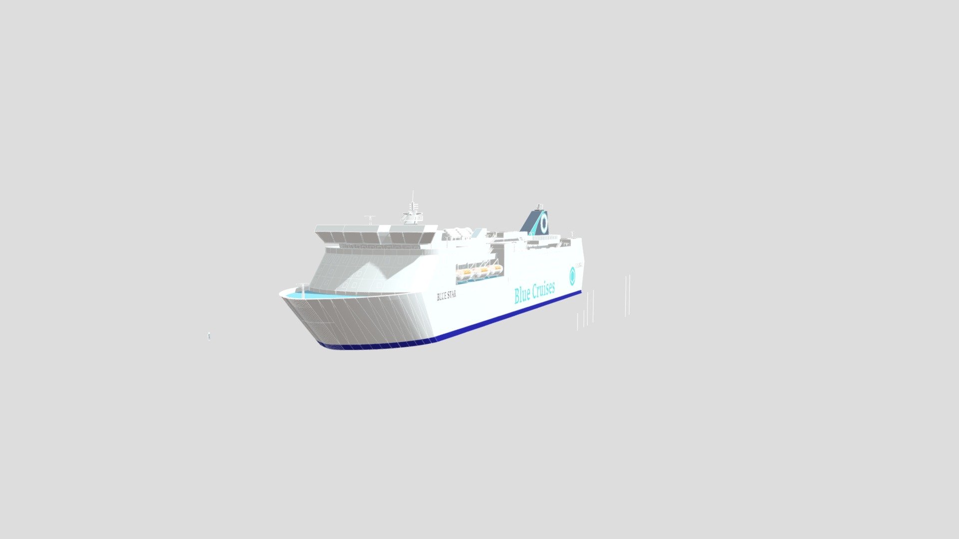 Blue Star - Download Free 3D model by Gman The Cruise Dude (@gmanisdabossatbeastmode) [2ffd961 ...