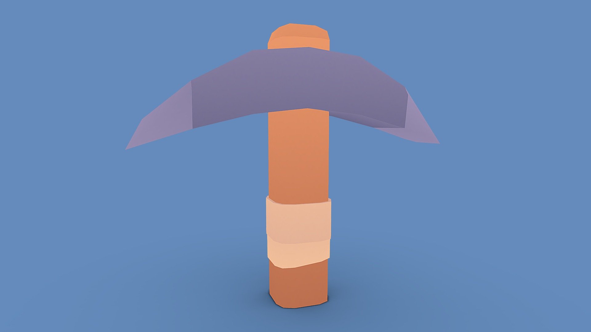 Low Poly Stylized Pickaxe Game Ready - Buy Royalty Free 3D model by ...