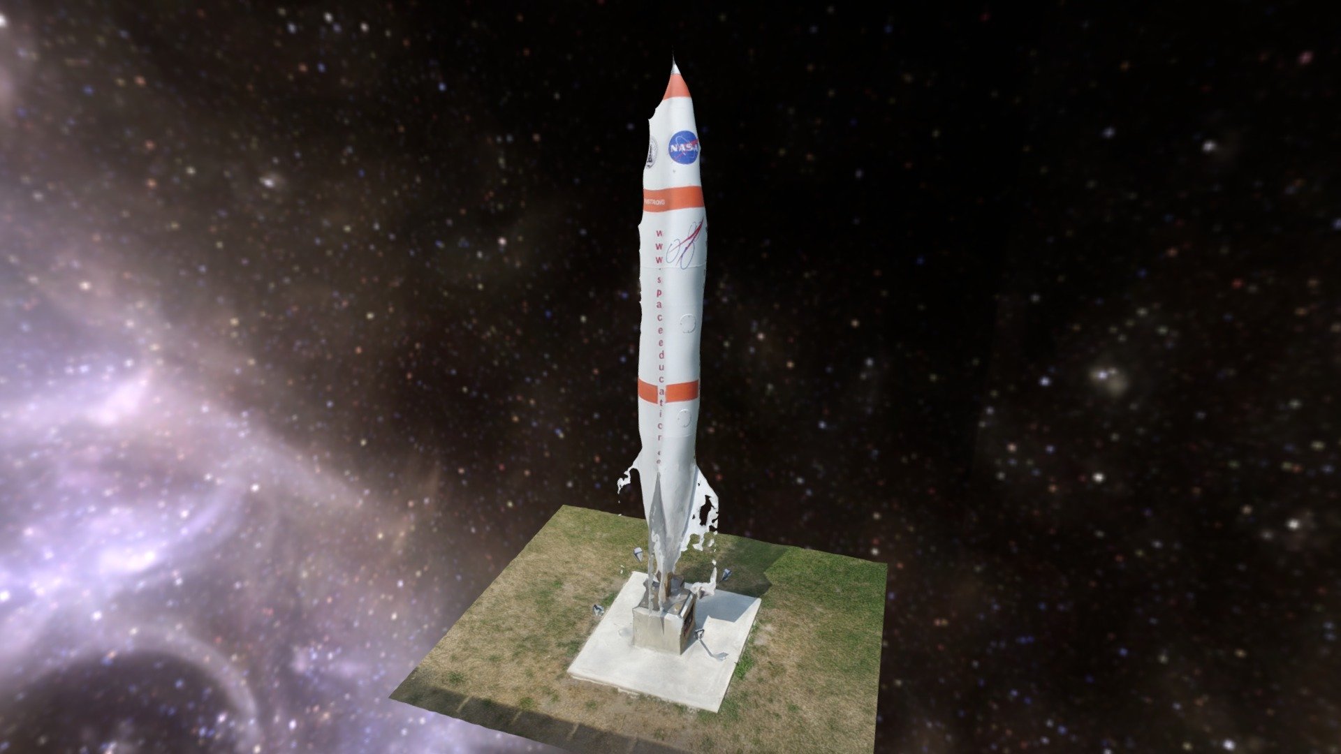 3D Rocket - 3D model by CMDR Shepard Shadow (@nvidia.ilya) [2ffea6e ...