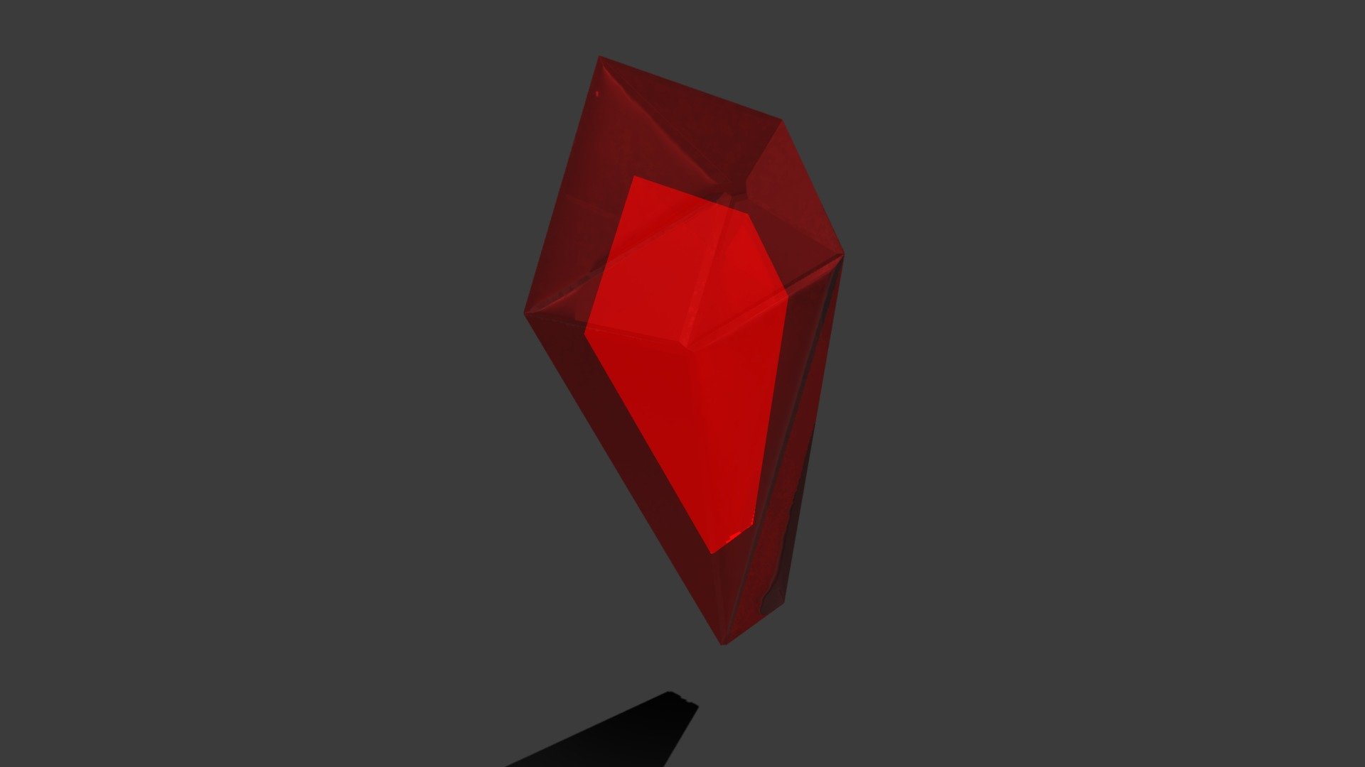 Red Crystal - 3D model by Godsend_Kimura (@tessarionkaska) [2ffed76 ...