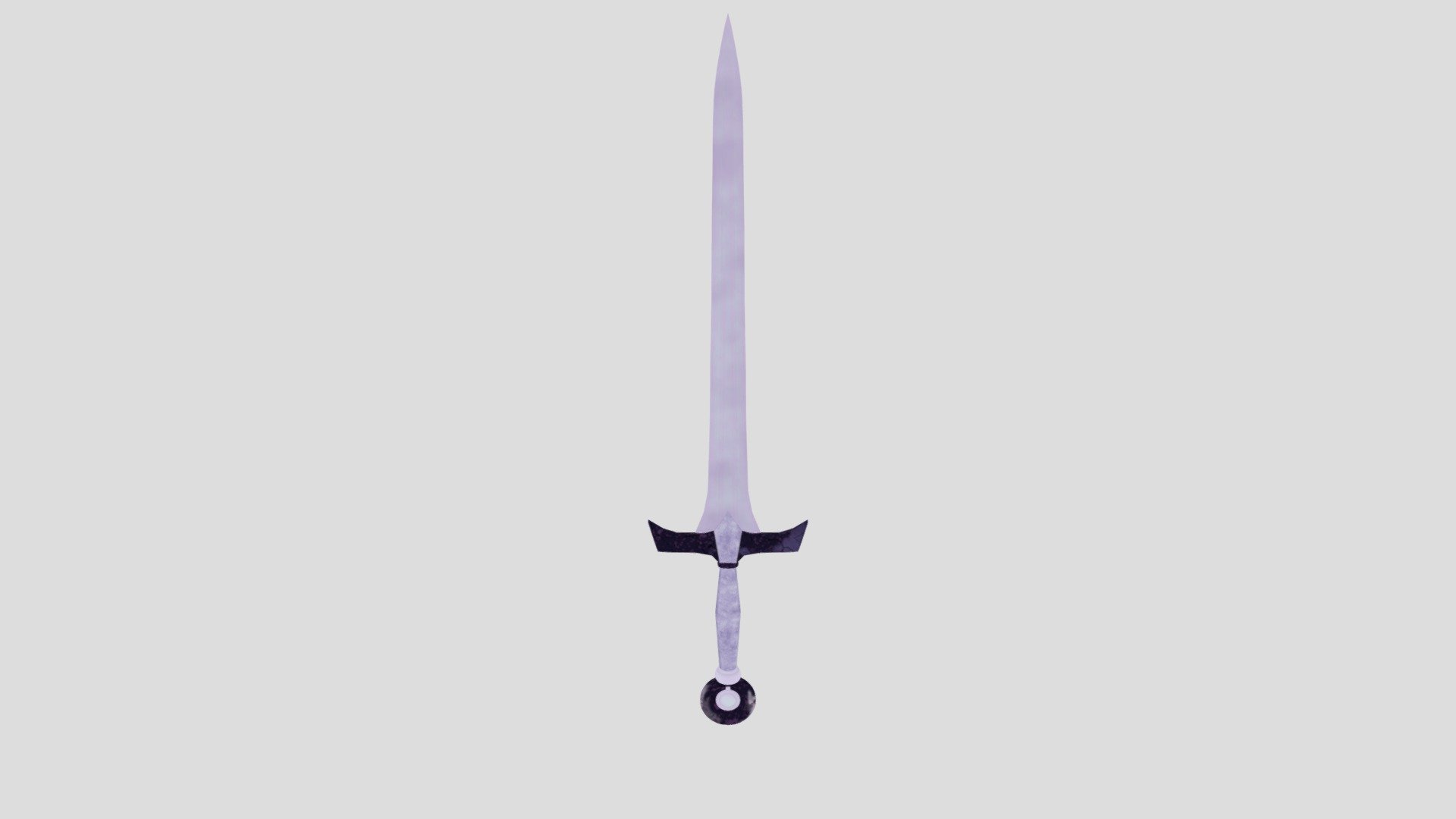 Lavender Sword 3D Model - 3D model by dsilagun [2fff24b] - Sketchfab