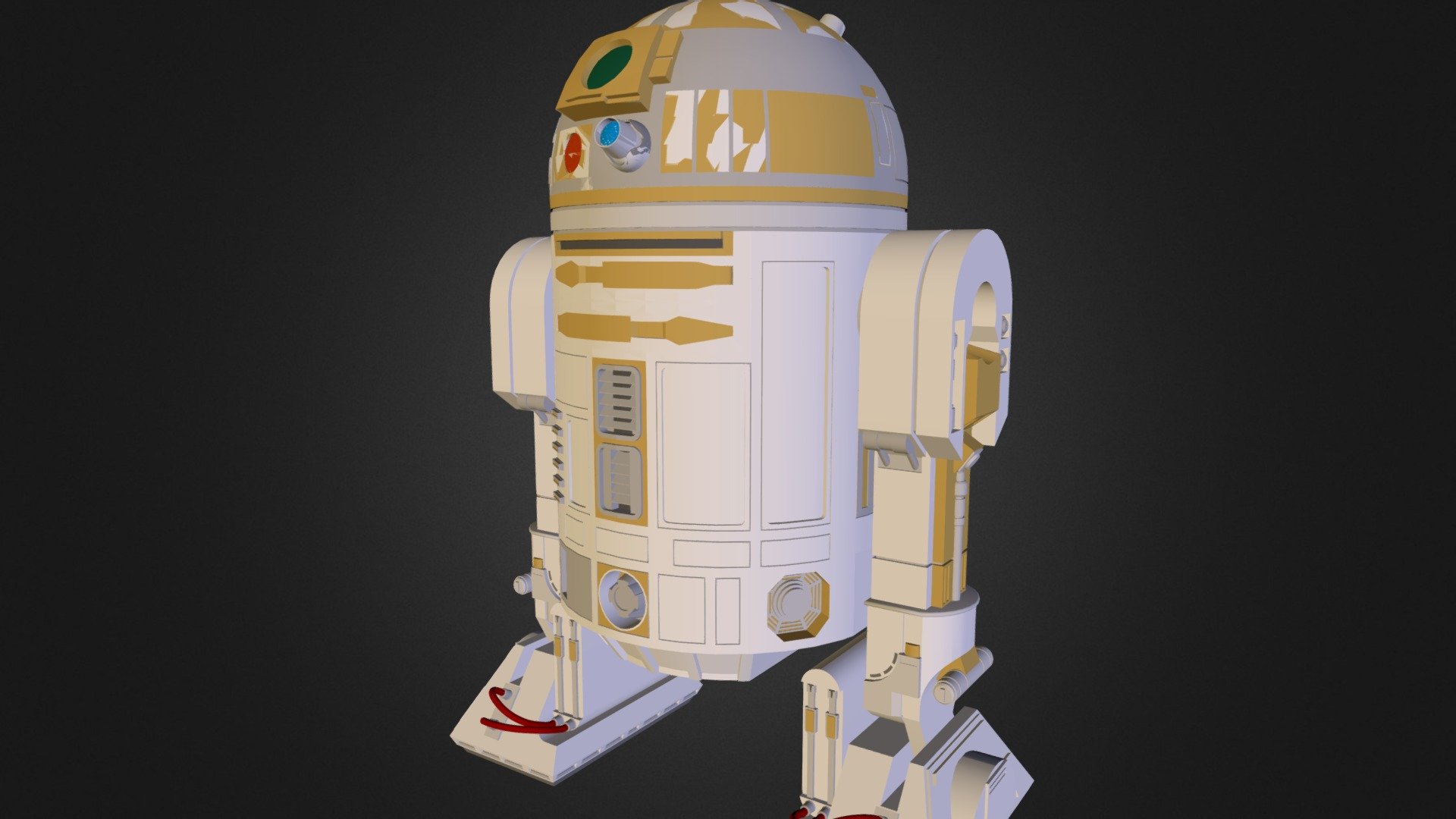 R2-D3 - 3D model by COSEDIMARCO [2fx5Y63] - Sketchfab
