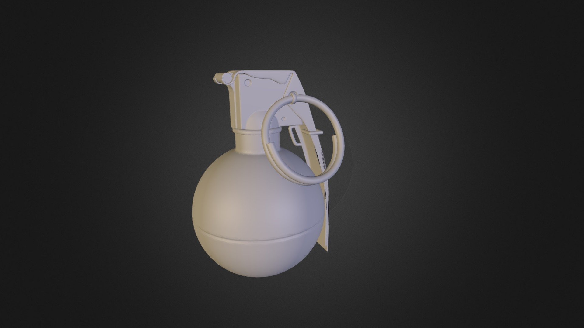 Frag Grenade High Poly - 3D model by joshopel [2oVQMGn] - Sketchfab
