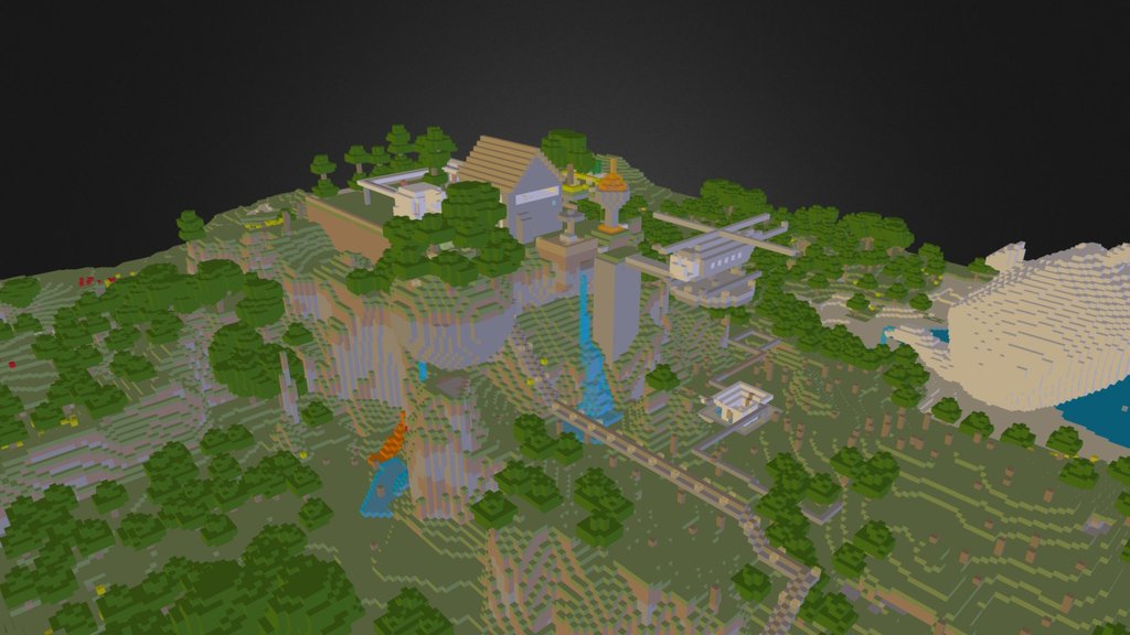Minecraft - A 3D model collection by fazaky7 - Sketchfab