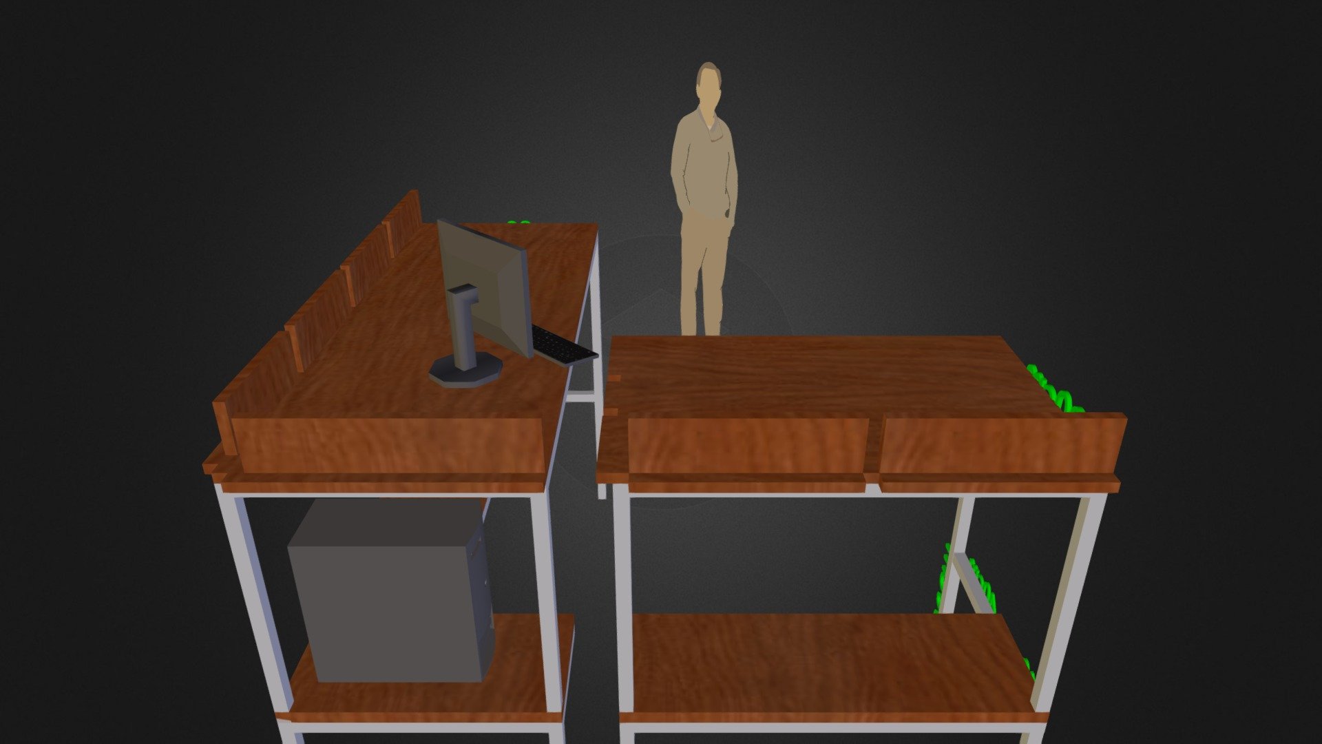 Standing Desk - 3D model by tedy.pranolo [2sfO302] - Sketchfab